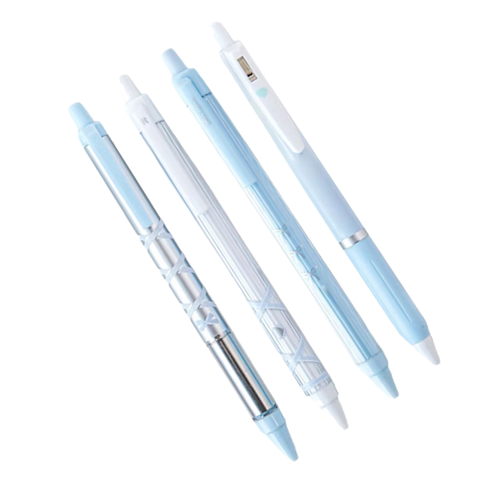 RUISINERY 4 pieces Ballet Strap Bows Gel Pen Retractable Neutral Pen 0 ...