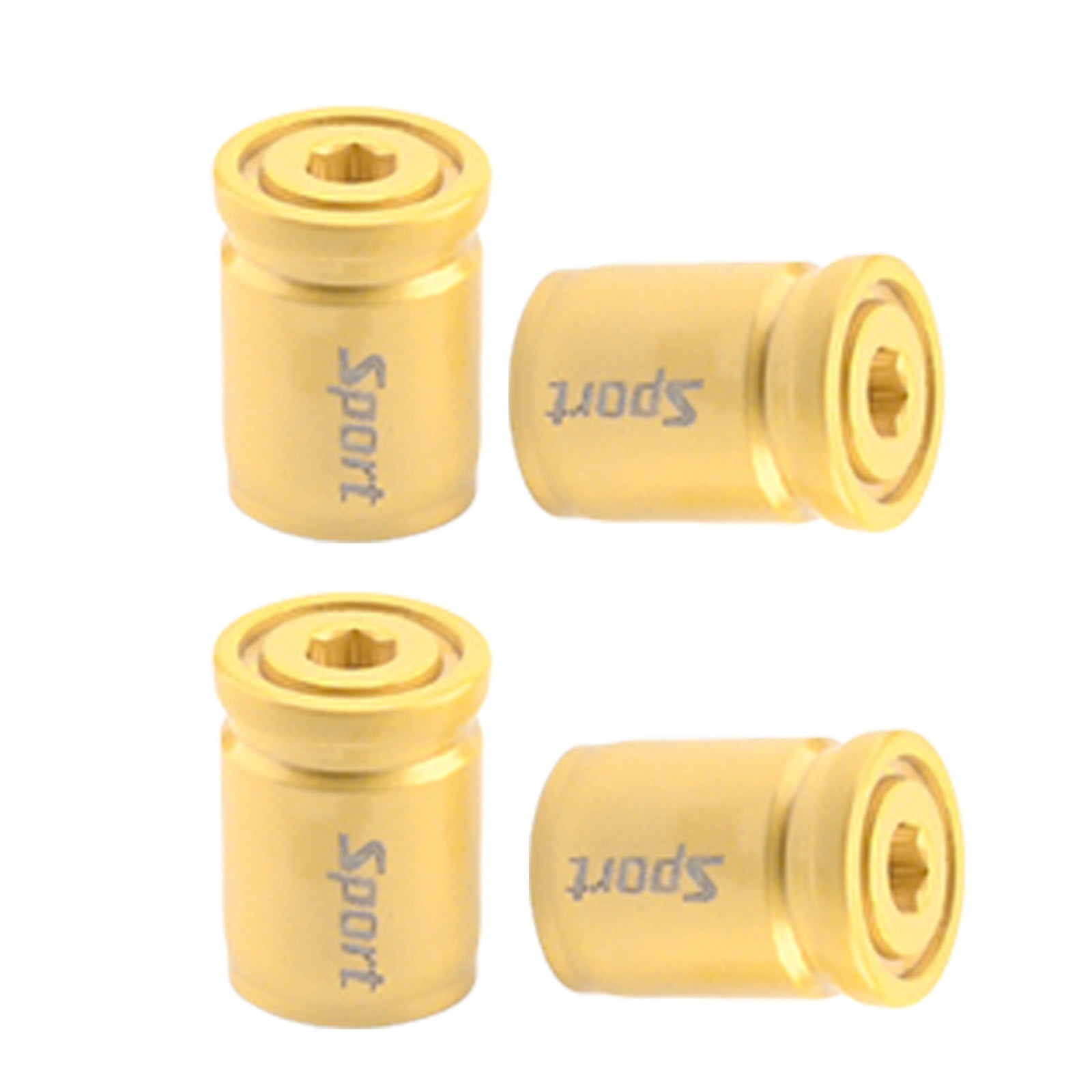 RUISINERY 4 pieces Tire Valves Stem Caps Anti Theft Designs Tire Valves ...