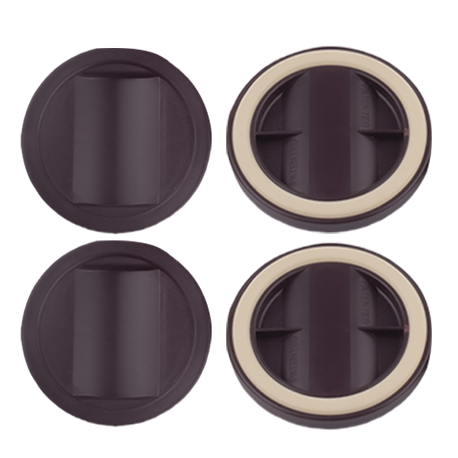 RUISINERY 4pieces Furniture Chair Wheel Stoppers Rubber Bed Frame ...