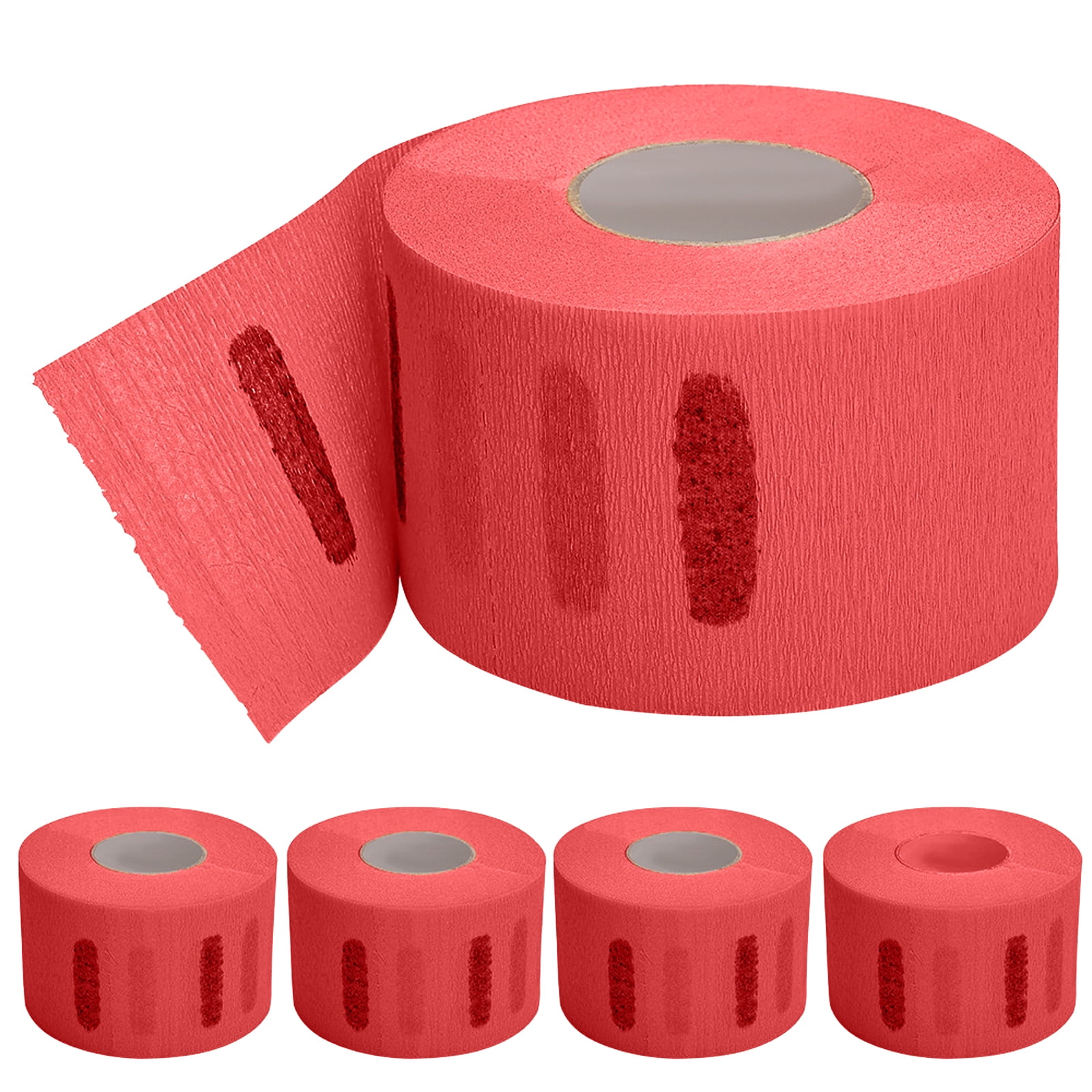RUISINERY 5 Rolls Disposables Barber Paper Neck Strips,Professional ...
