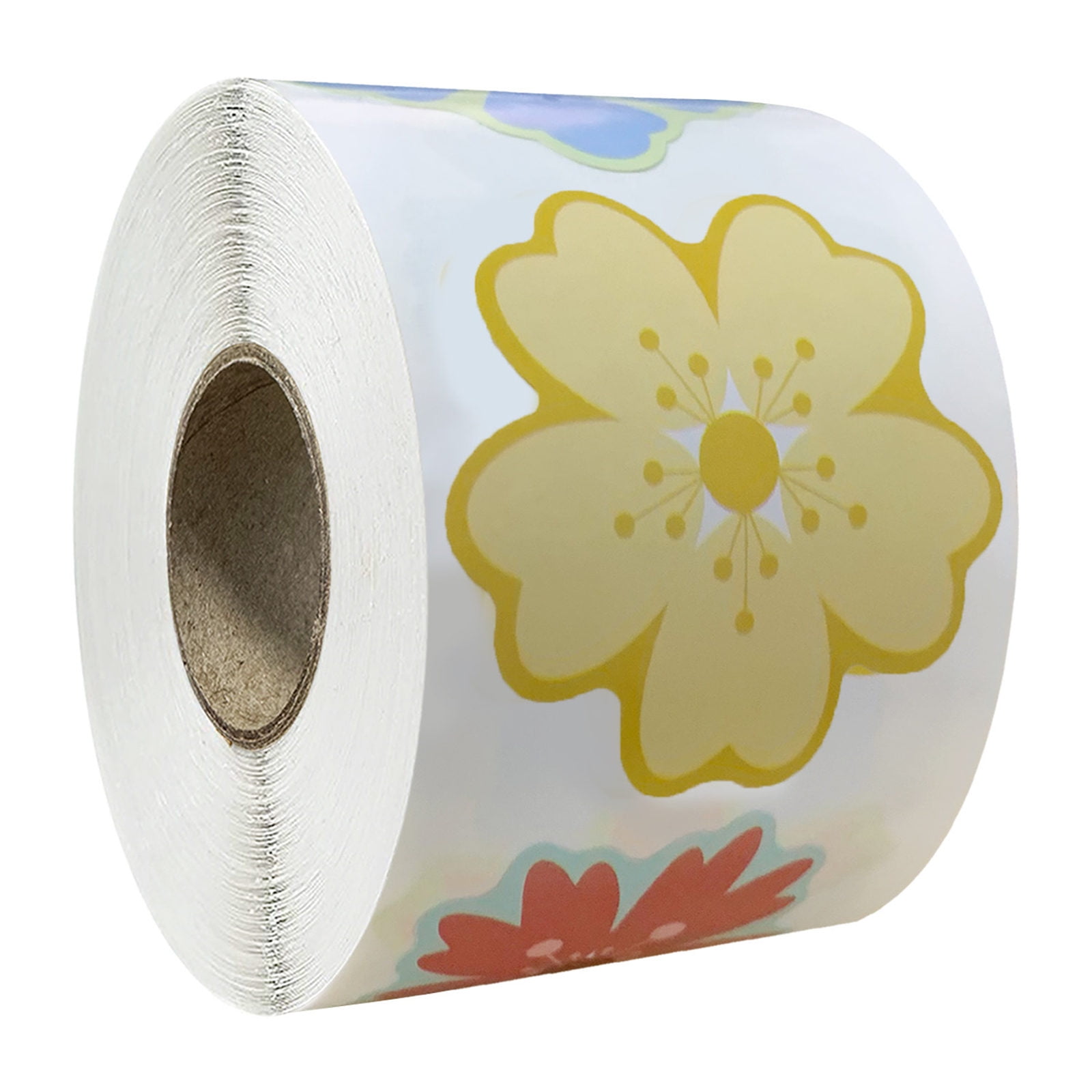 RUISINERY 500Counts Flower Sealing Sticker 1.5Inch Adhesive Wrapping ...