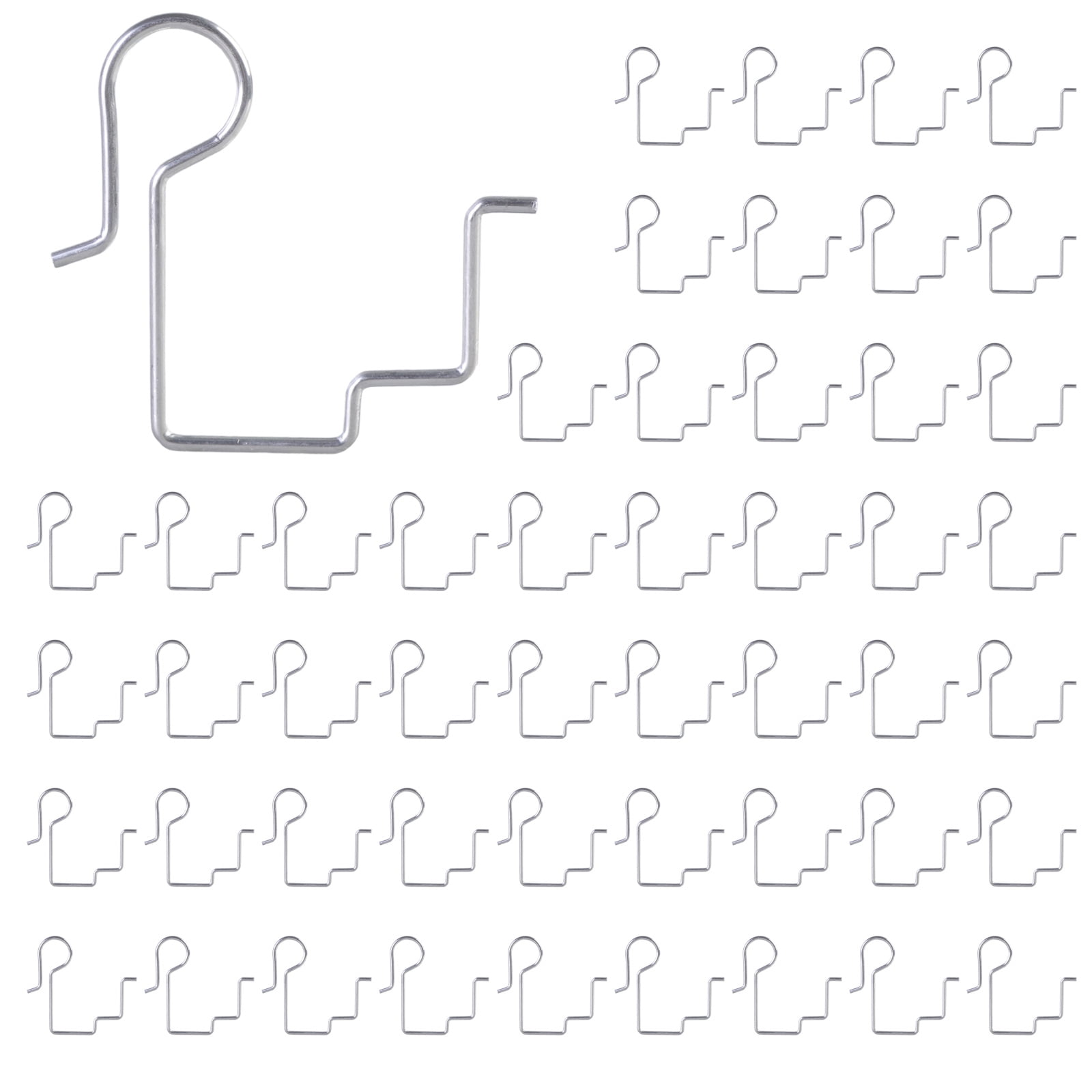 RUISINERY 50pieces Christmas Light Hook Clips Metal Steel Outdoor ...