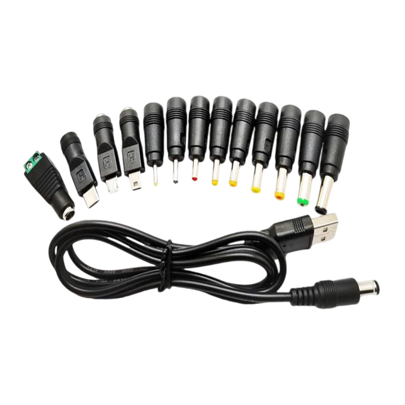 RUISINERY 5V USB to 5.5x2.1mm Power Cable USB Power Charging Adapter ...