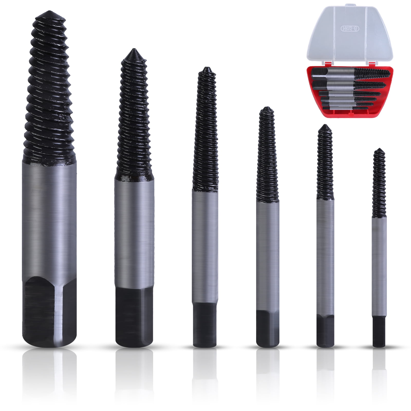 RUISINERY 6Piece Professional Screw Extractor Set for Brokend Screws ...