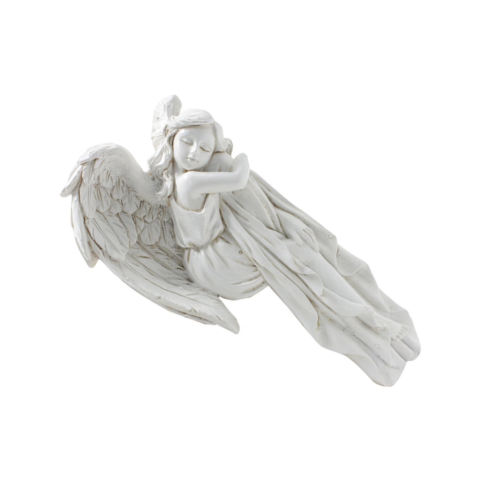 RUISINERY Angelic Window Frame Ornament Elegant Resin Sculpture Door ...