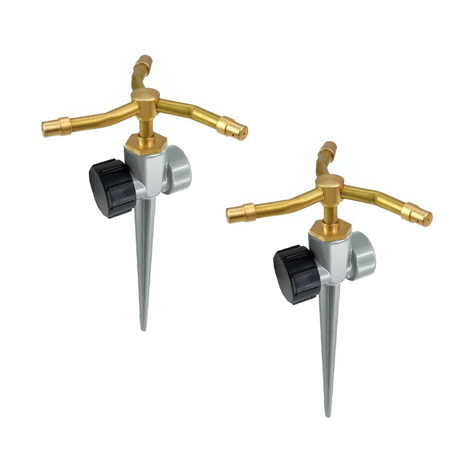 RUISINERY Automatic Rotating Sprinkler Head with 3 Arms Brass Nozzle ...