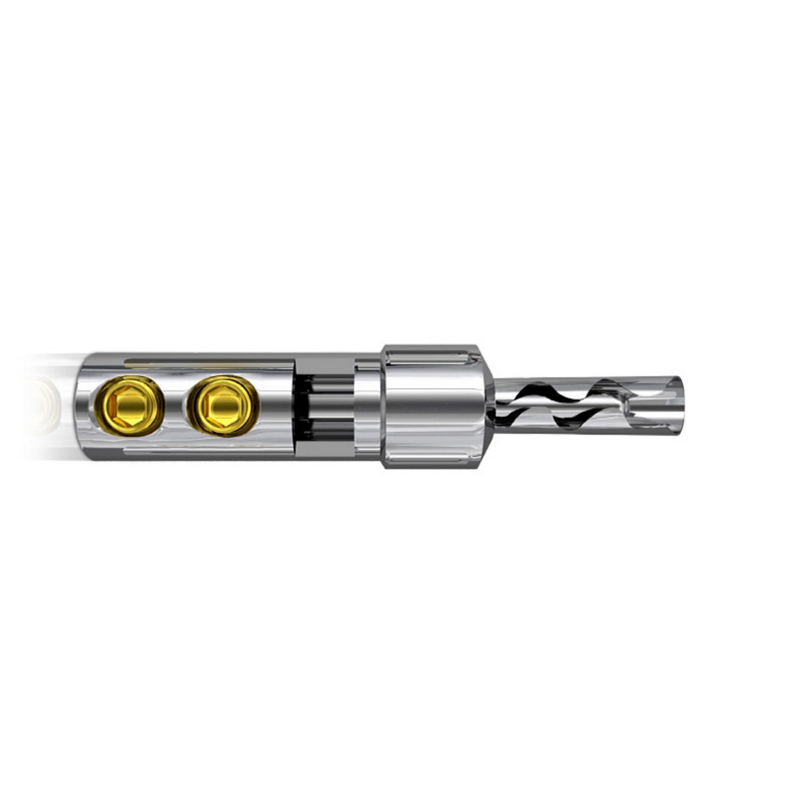 RUISINERY Banana Plug Solderless/Weldable Loudspeaker Wire Connector ...