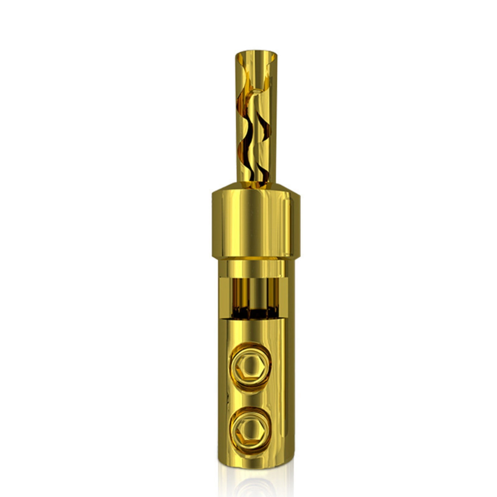 RUISINERY Banana Plug Solderless/Weldable Loudspeaker Wire Connector ...
