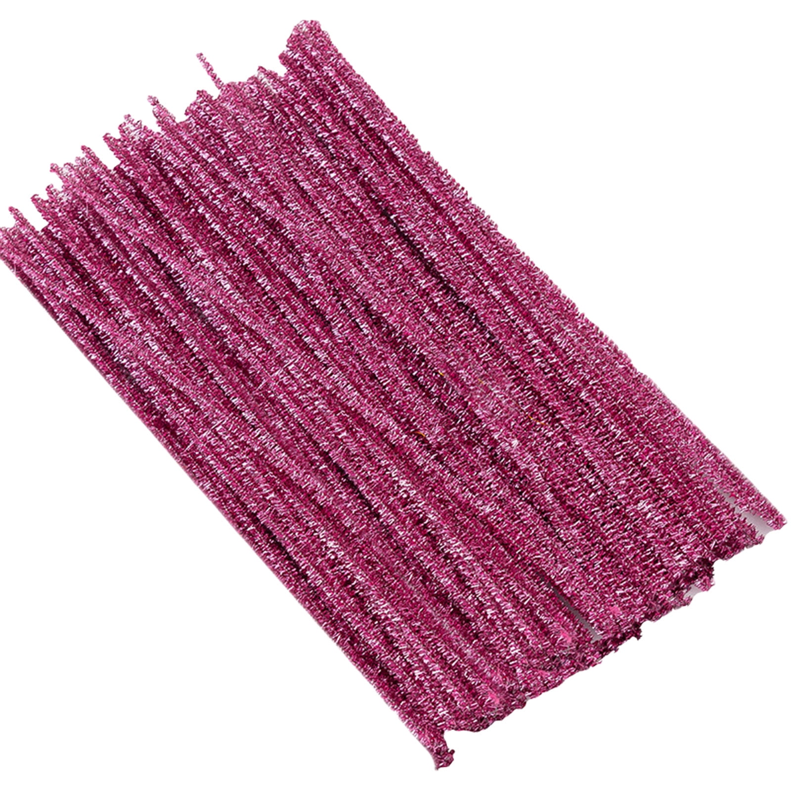 RUISINERY Colorful Pipe Furry Stem Twisted Rod Plush Rod Iron Wire ...