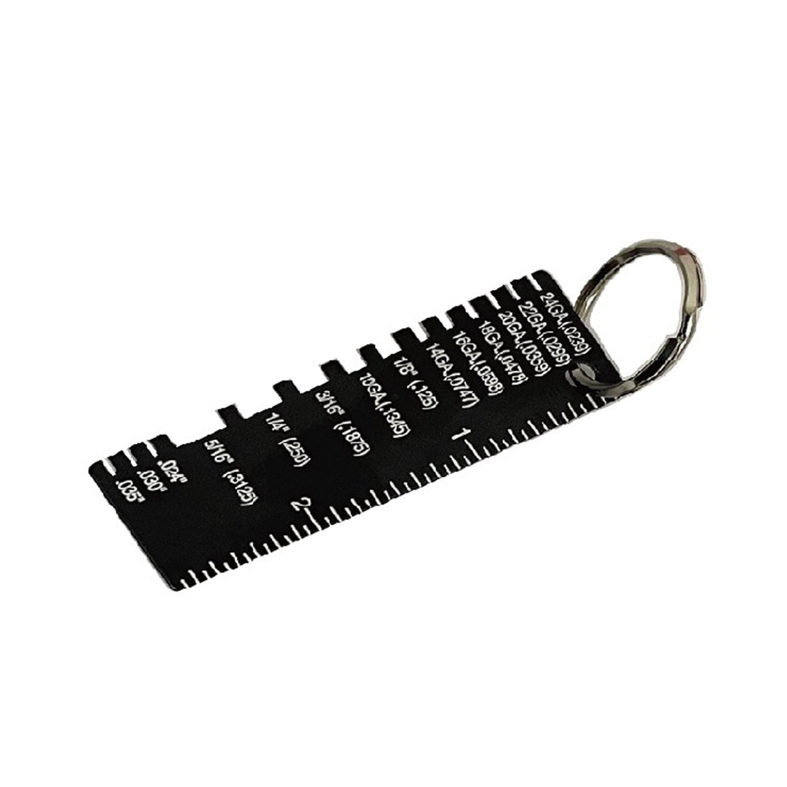 RUISINERY Double Sided Wire Gauge Metal Sheet Thickness Gauge Stainless ...