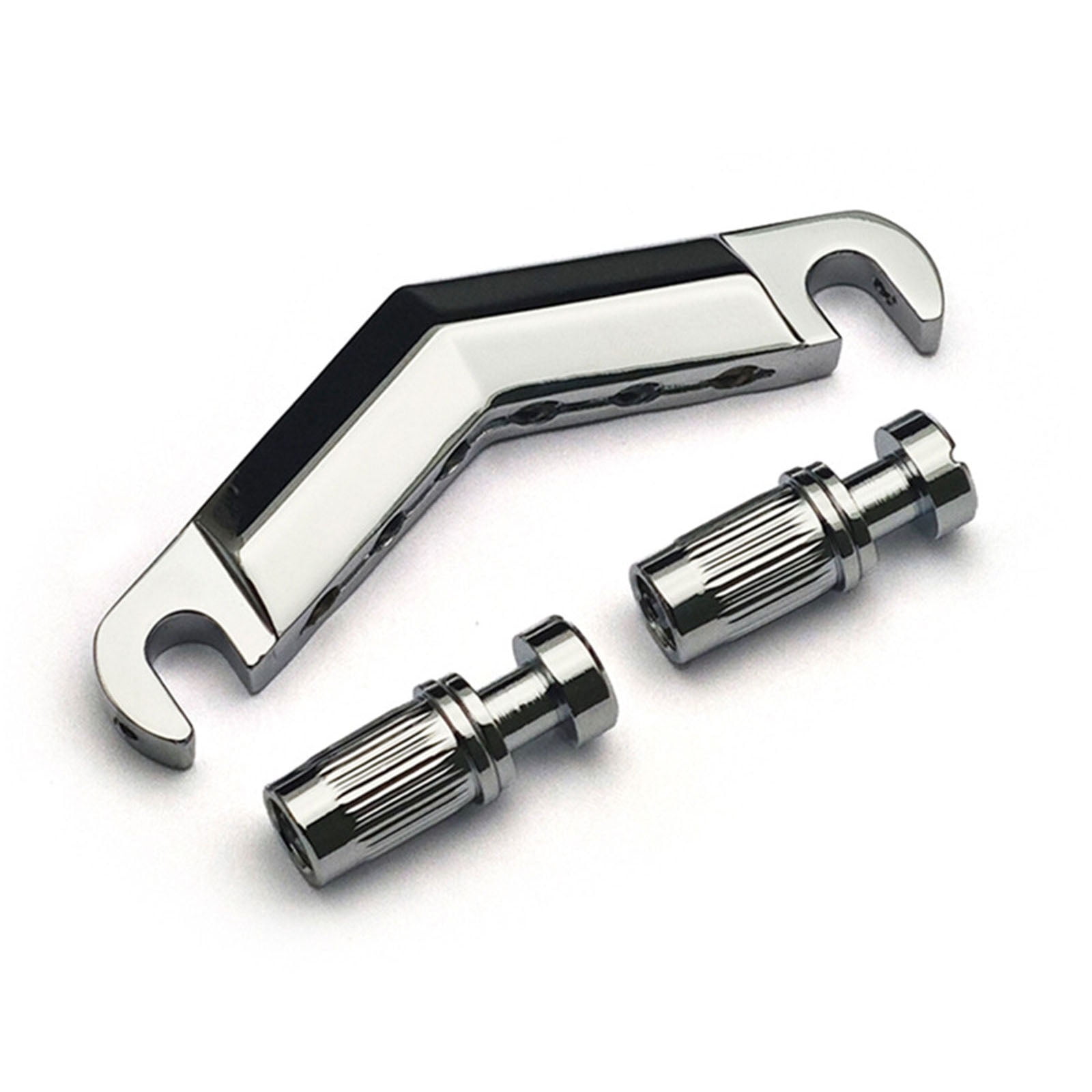 RUISINERY Electric Guitar Stop Rod Tailpiece with Anchors And Studs ...