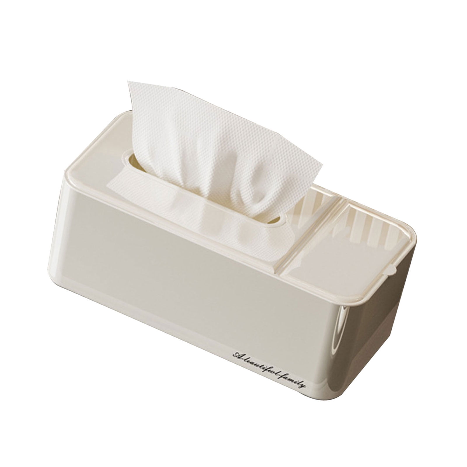 RUISINERY Elegant Tissue Box Paper Towel Holder with Spring Mechanism ...