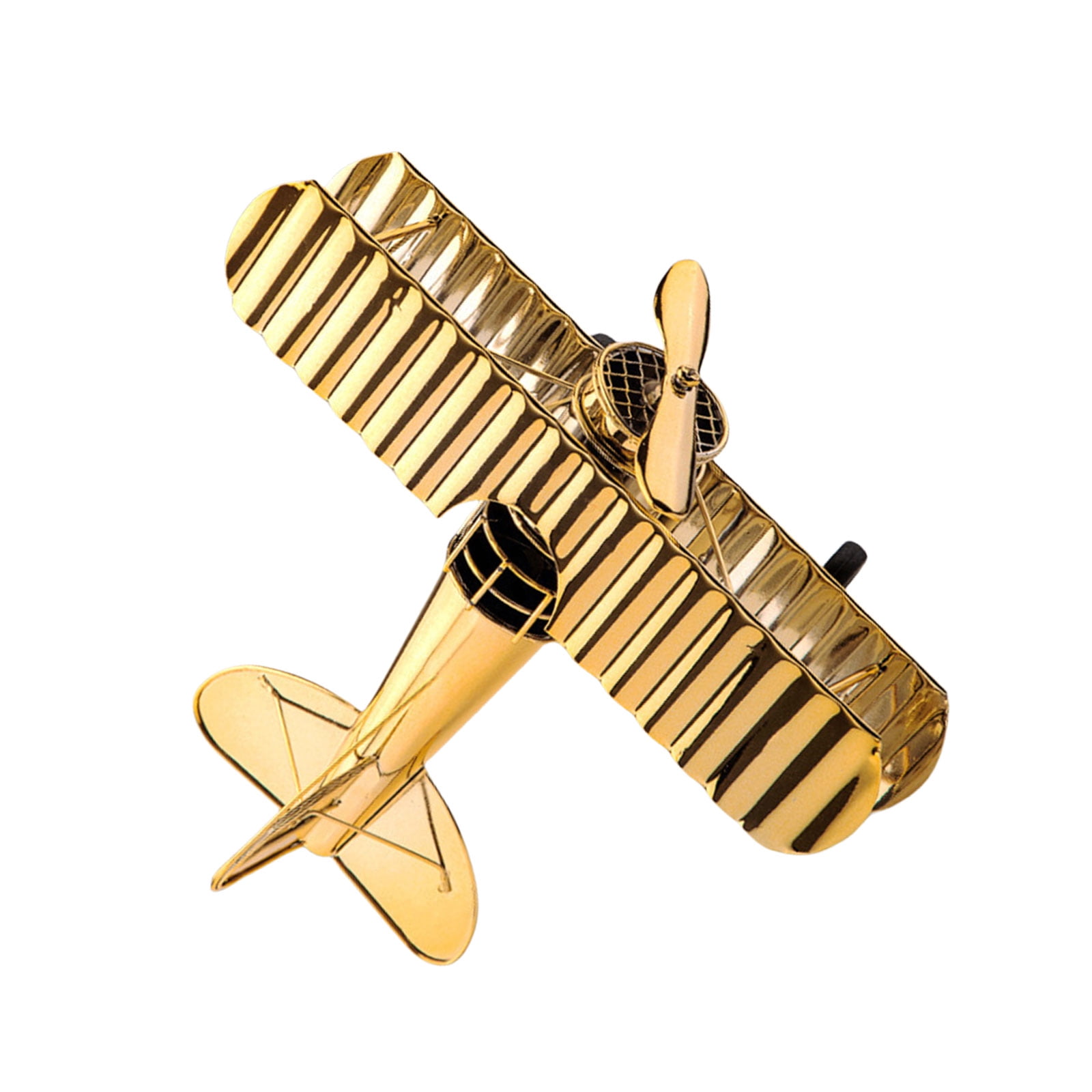 RUISINERY European Flight Luxury Electroplated Silver Aircraft Model ...