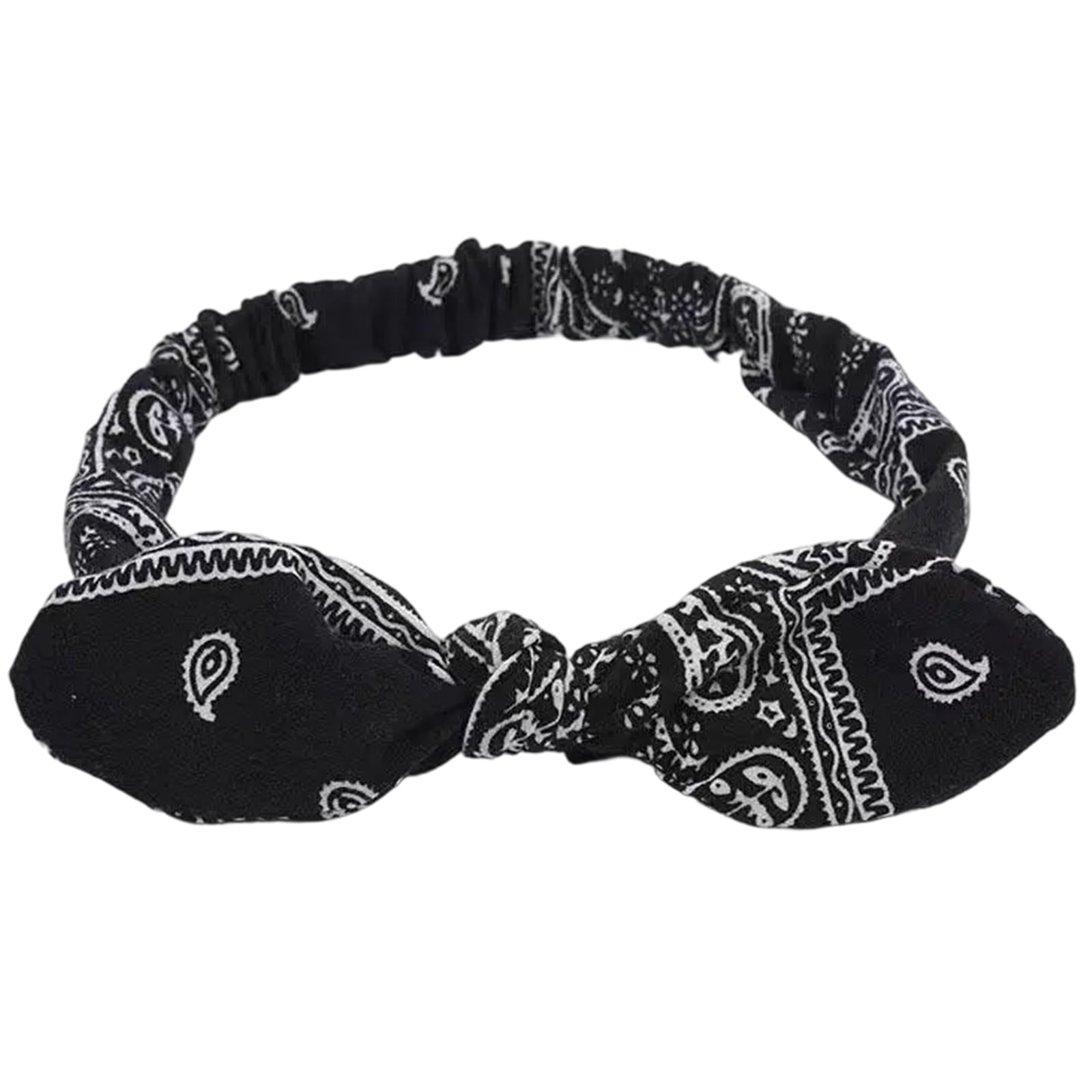 RUISINERY Fashion Rabbits Ears Hairbands Photo Props Makeup Knotted ...