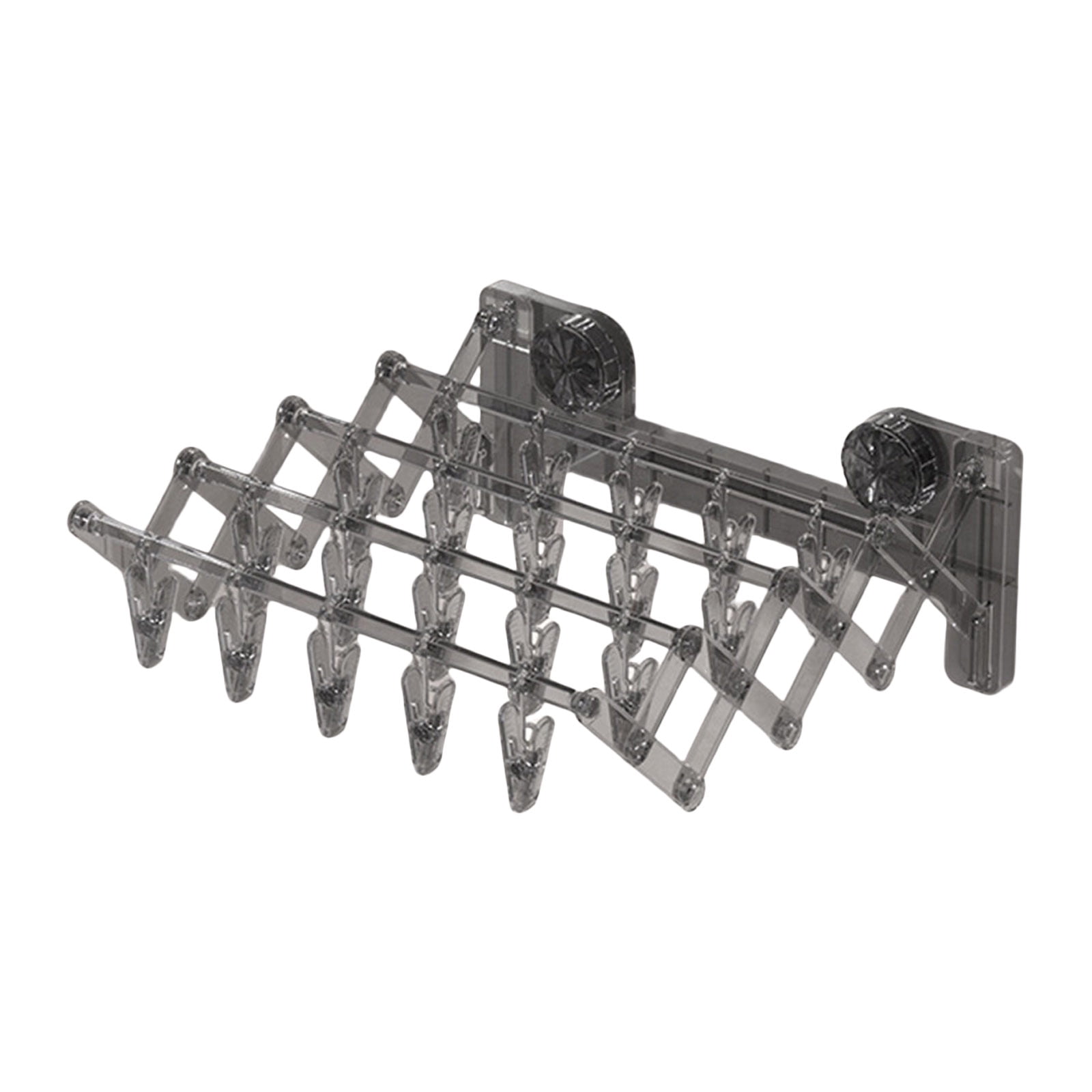 RUISINERY Foldable Suction Cup Sock Rack Space Saving Designs Socks ...