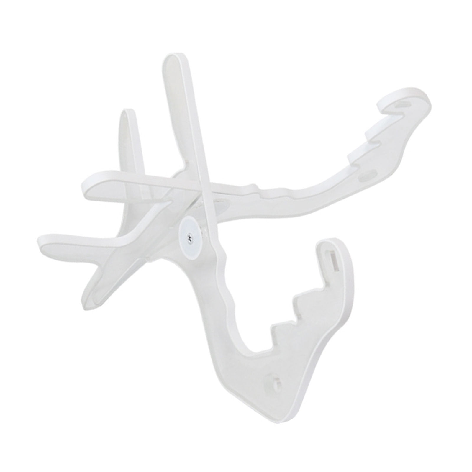 RUISINERY Folding Acrylic Ukulele Stand with Light Small Musical ...