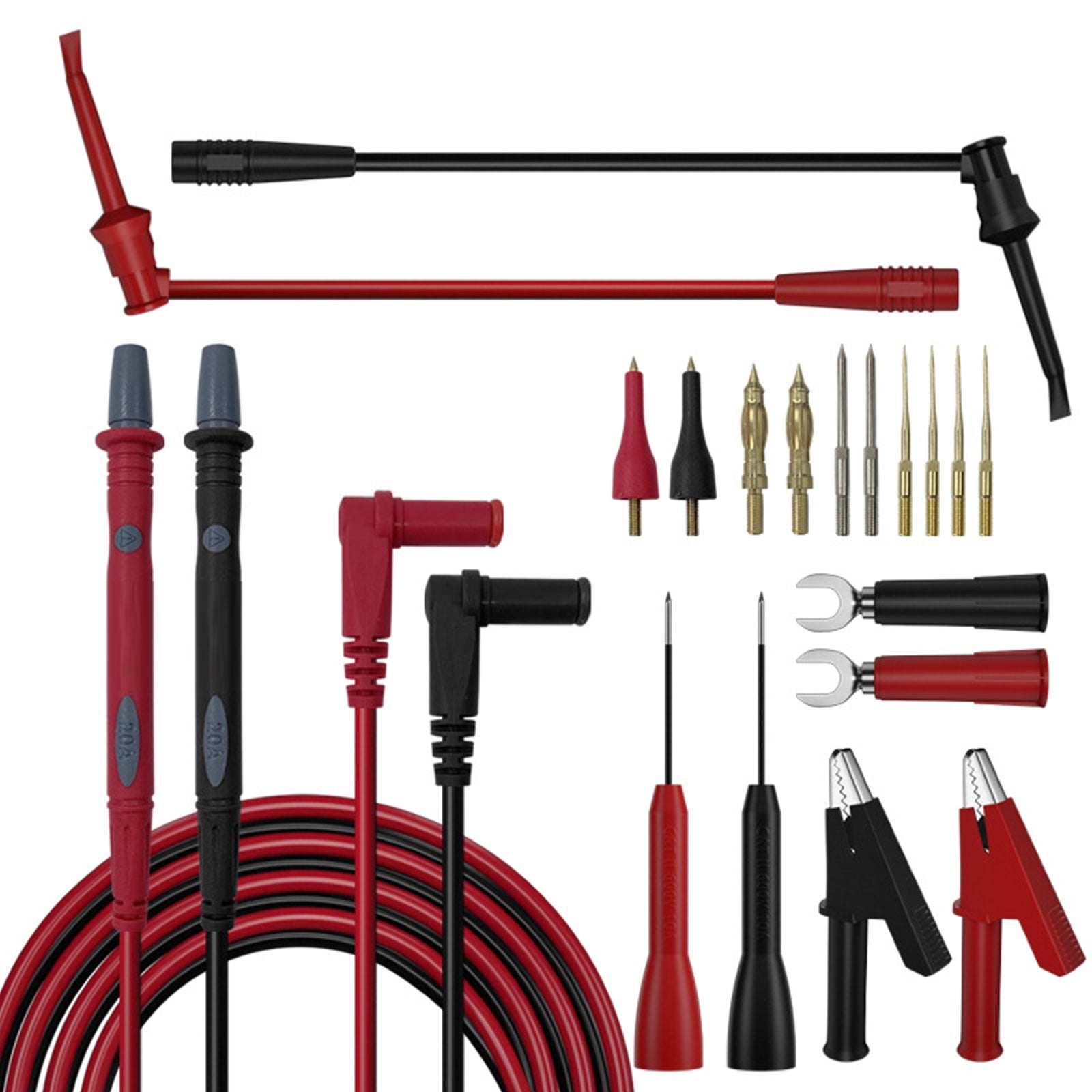 RUISINERY General Test Probes Banana Plugs with Interchangeable tip ...