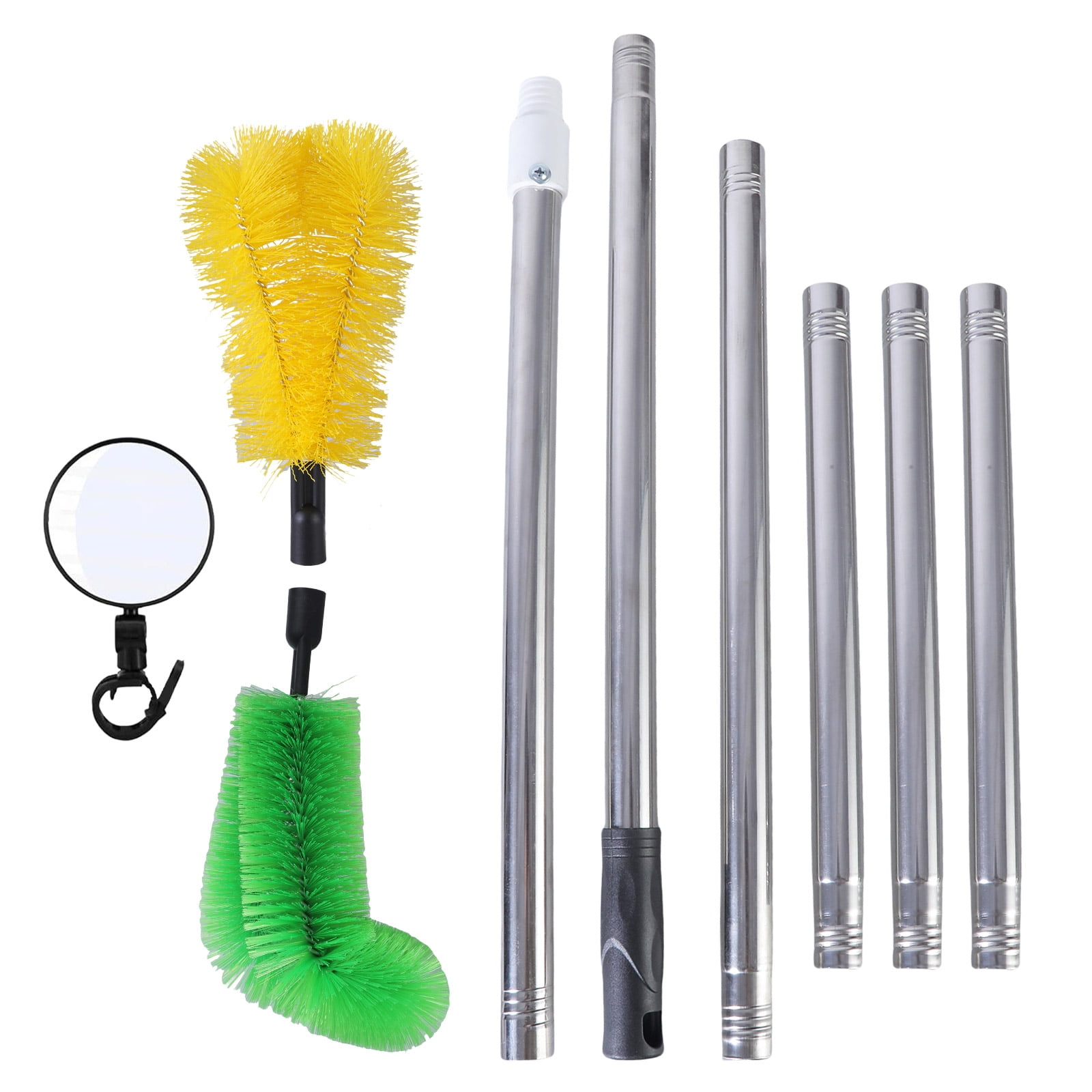 RUISINERY Gutter Brush Extendable Dusters Telescopic Gutter Cleaner ...