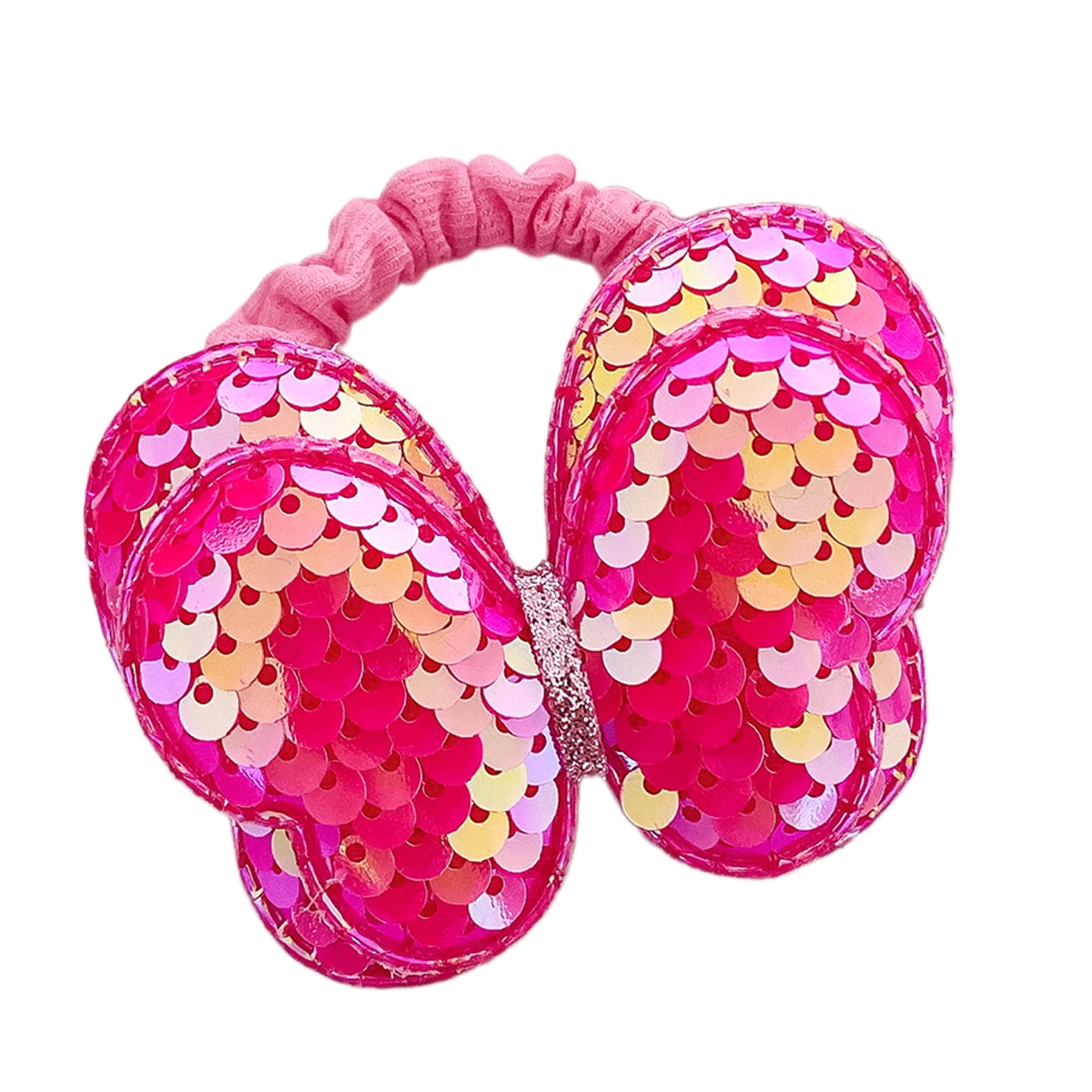 RUISINERY Hair Scrunchies Thick Sequined 2000s Hair Scrunchy Elegant ...