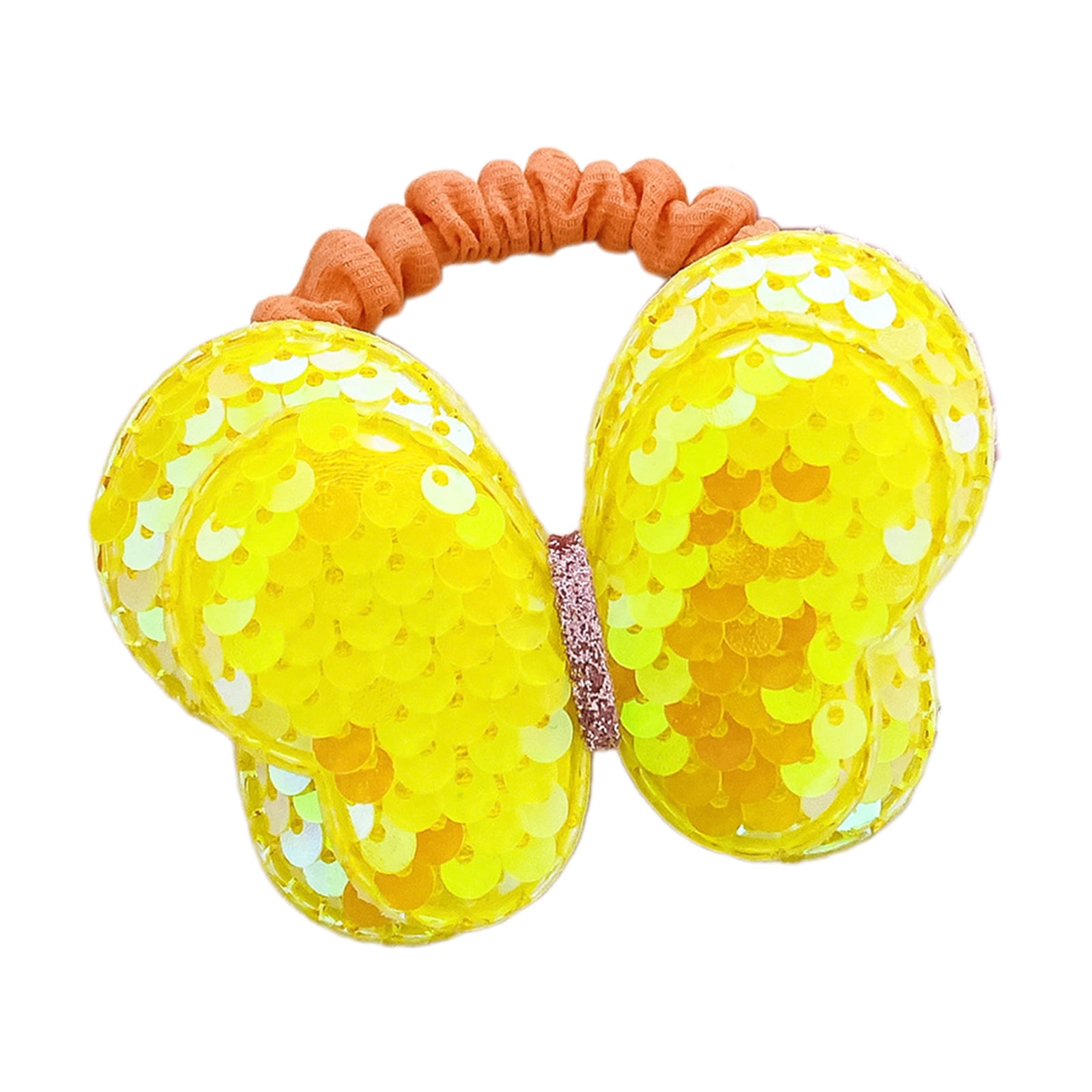 RUISINERY Hair Scrunchies Thick Sequined 2000s Hair Scrunchy Elegant ...