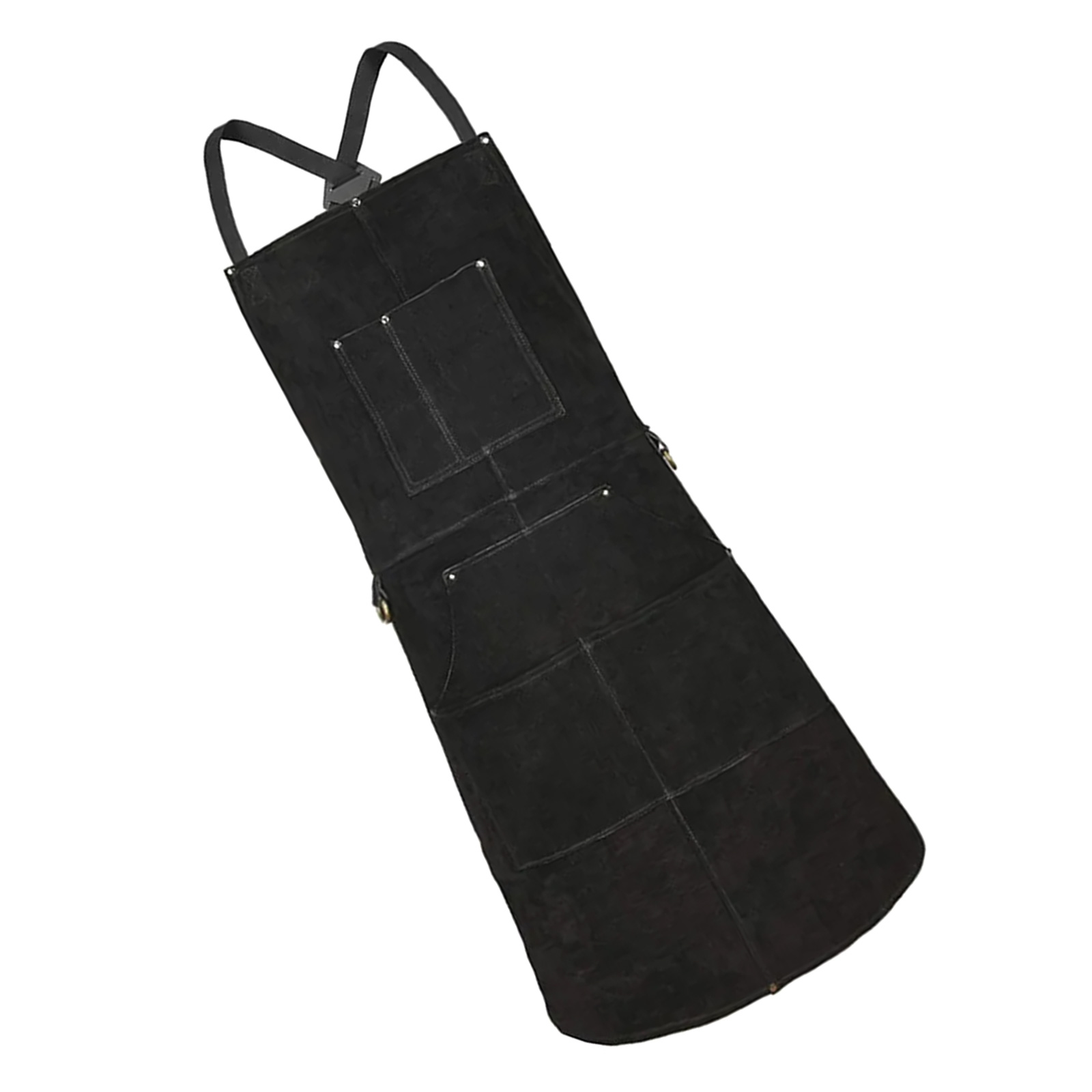 RUISINERY Heavy Duty Welding Apron Maximumly Protective from Chest to ...
