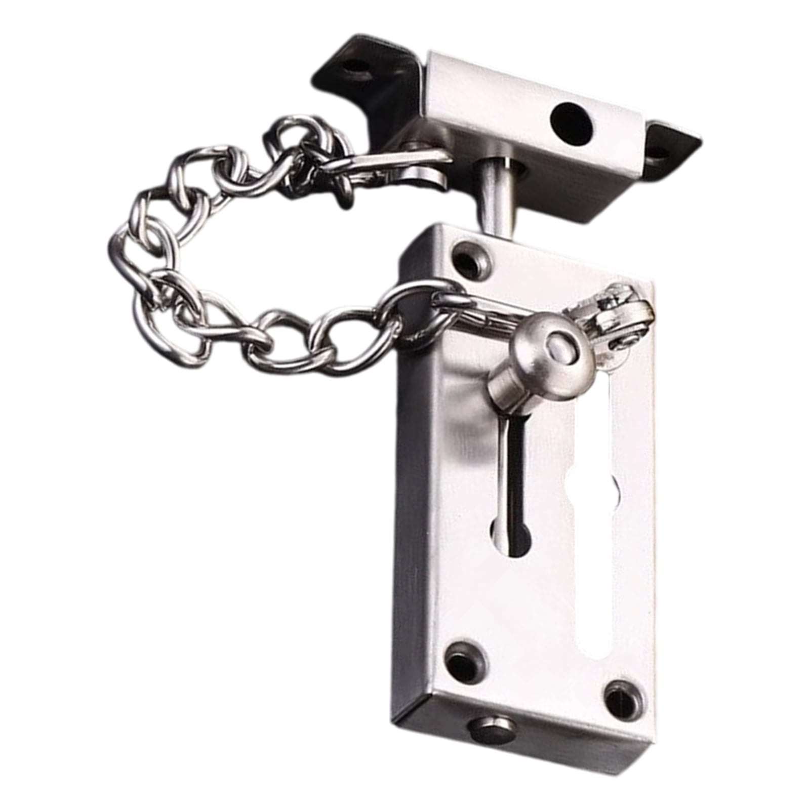 RUISINERY High Security Stainless Steel Adjustable Chain Door Latches ...