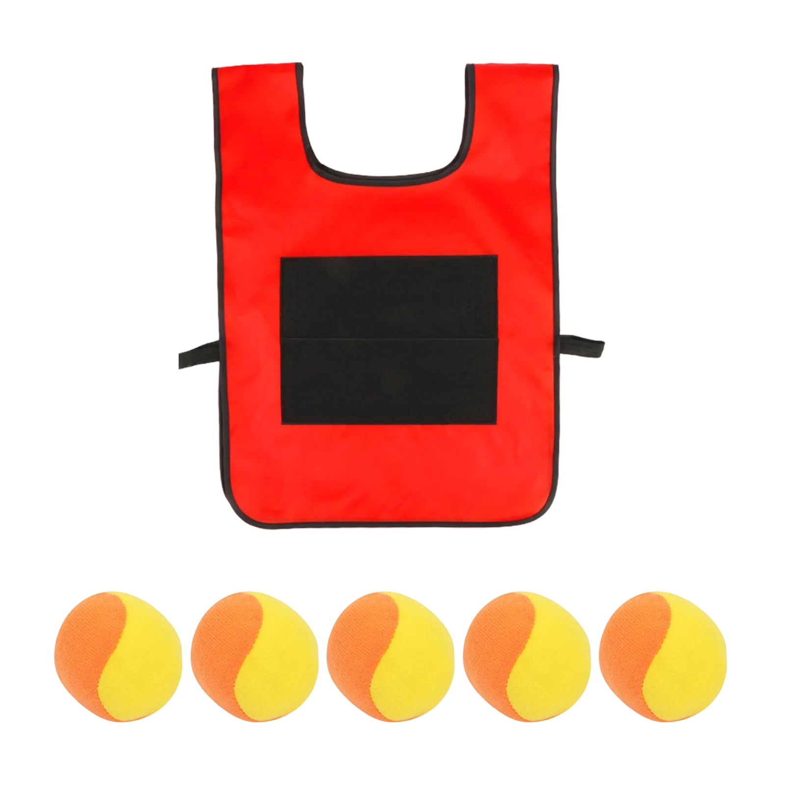 RUISINERY Interactive Outdoor Sticky Ball Vest Set for Kids and ...