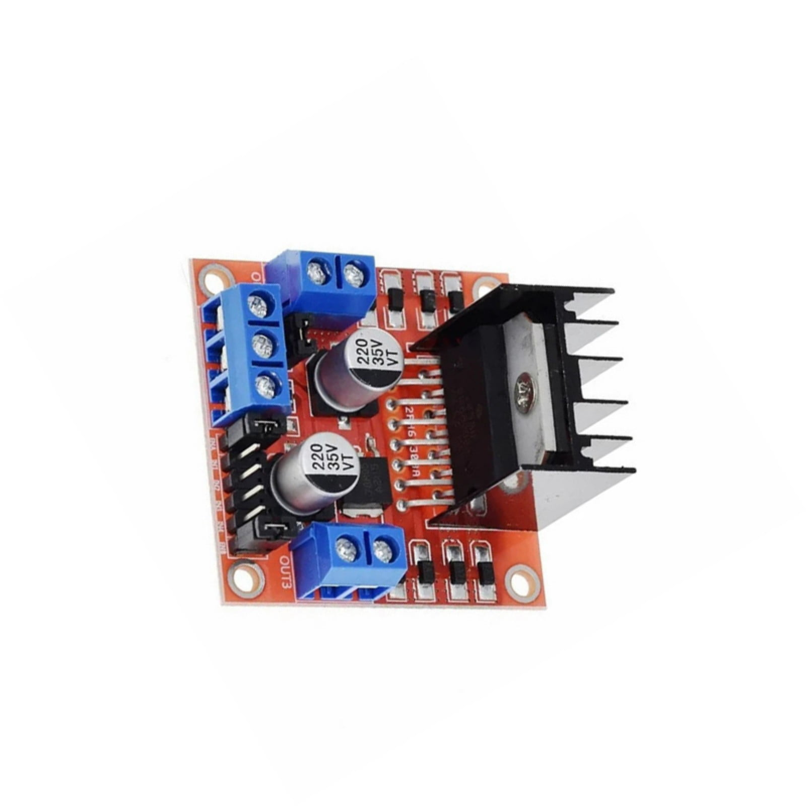RUISINERY L298N Driver Board Module L298 Stepper Motor Intelligence Car ...