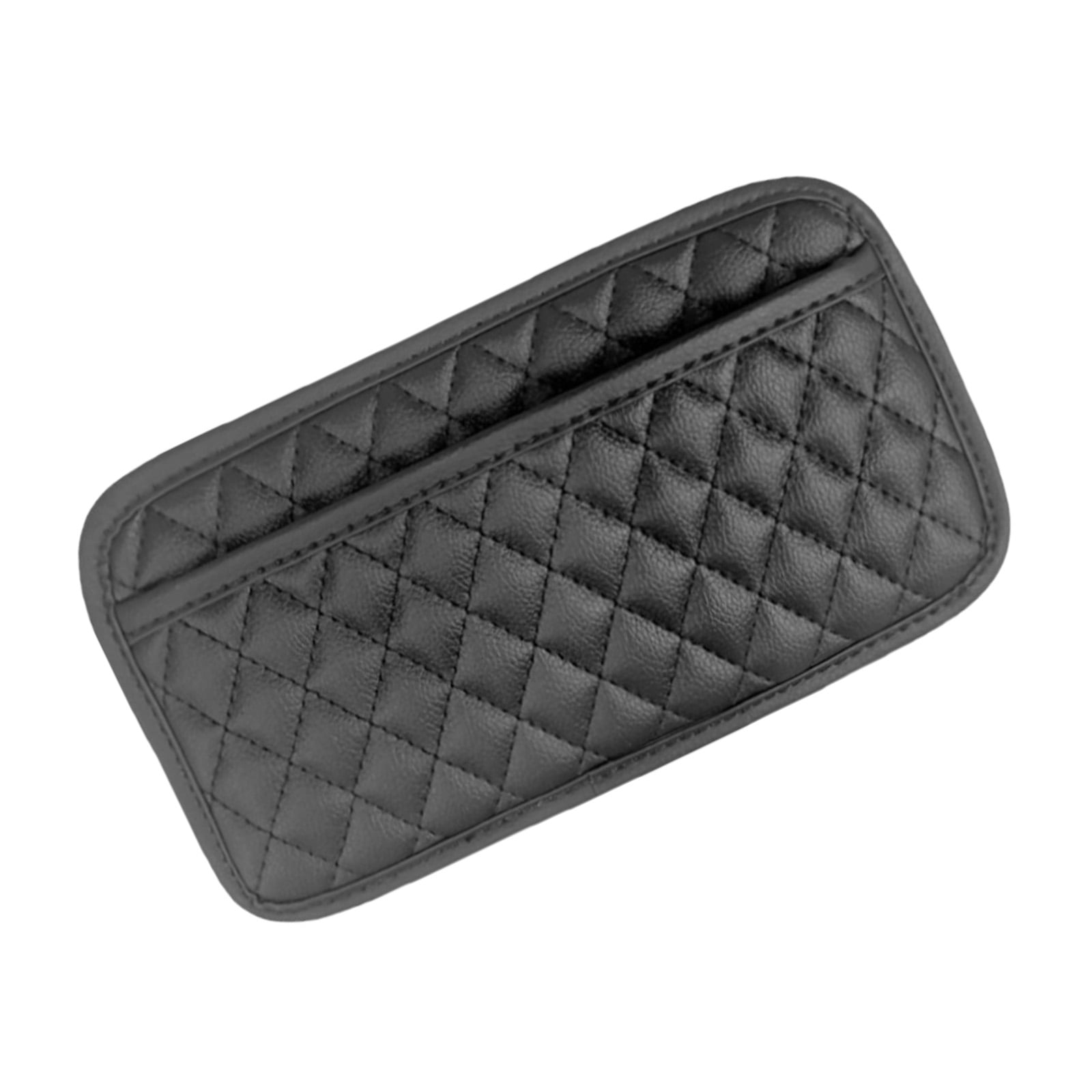 RUISINERY Leather Car Storage Pocket Car Storage Bag for Keys Cards ...