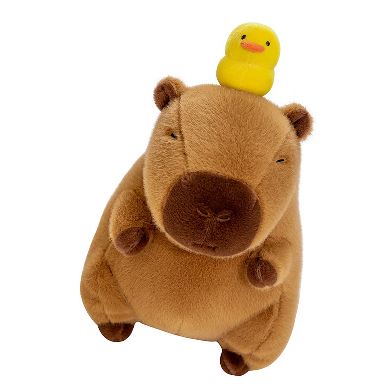 RUISINERY Lovely Capybaras Figure Toy Small Duck Hugging Dolls Shower ...