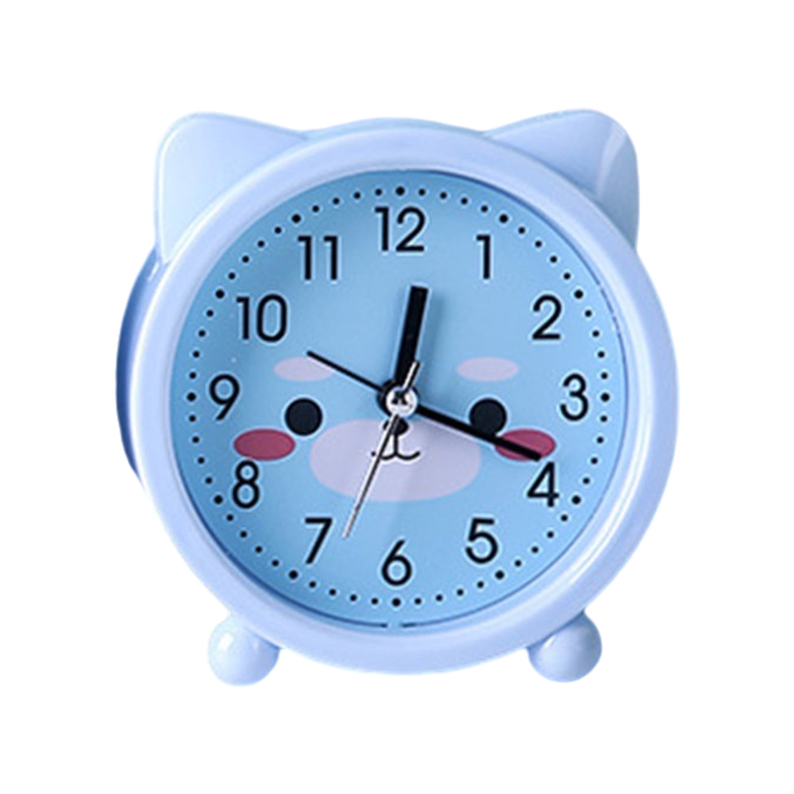 RUISINERY Lovely Kitten Alarm Clock Desk Clock for Kids with Kitten ...