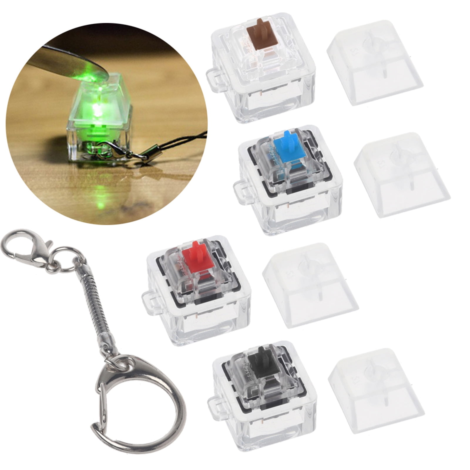 RUISINERY MX Mechanical Keychain For Keyboard Switches Tester Without ...
