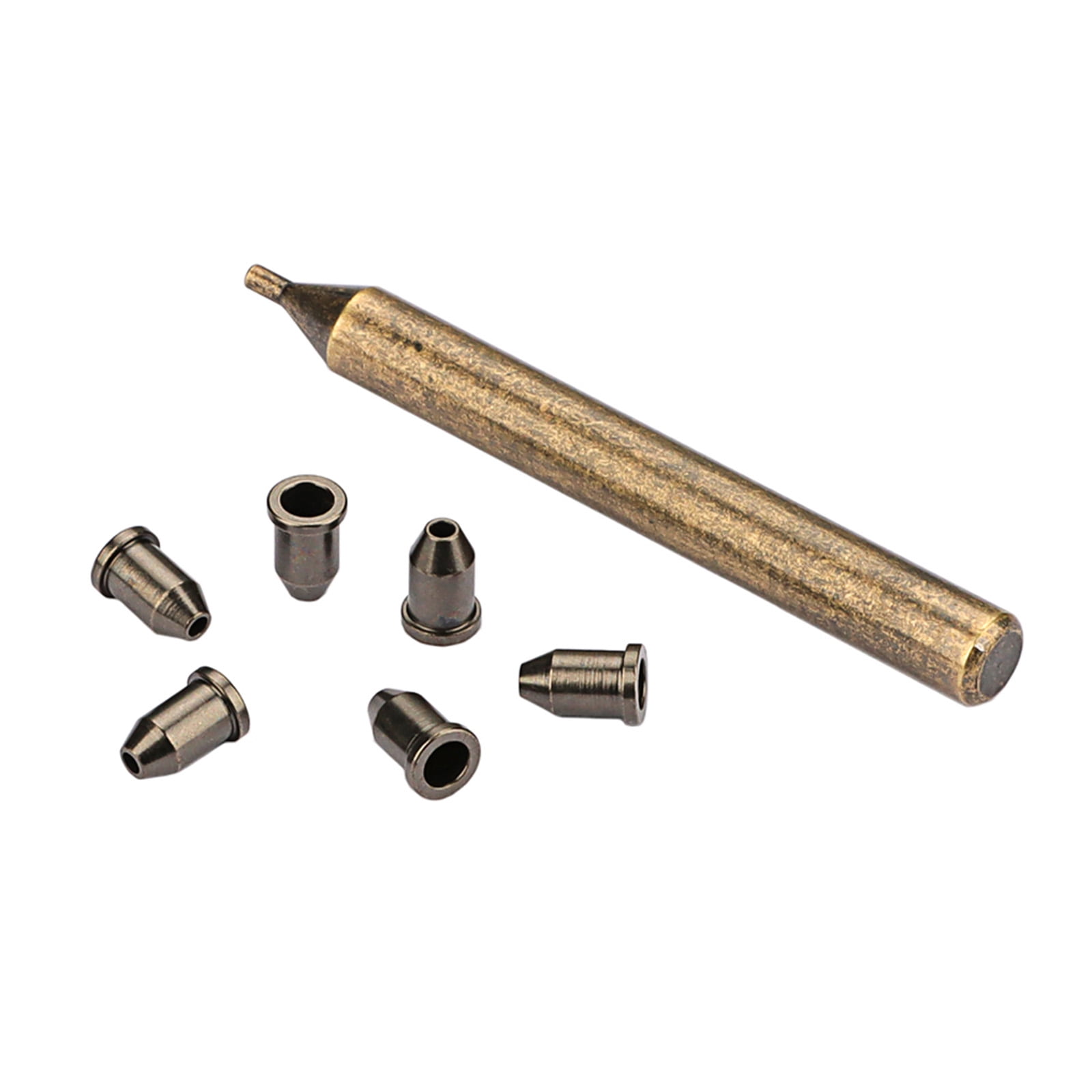 RUISINERY Metal Guitar String Mounting Buckle Tool with String Ferrules ...