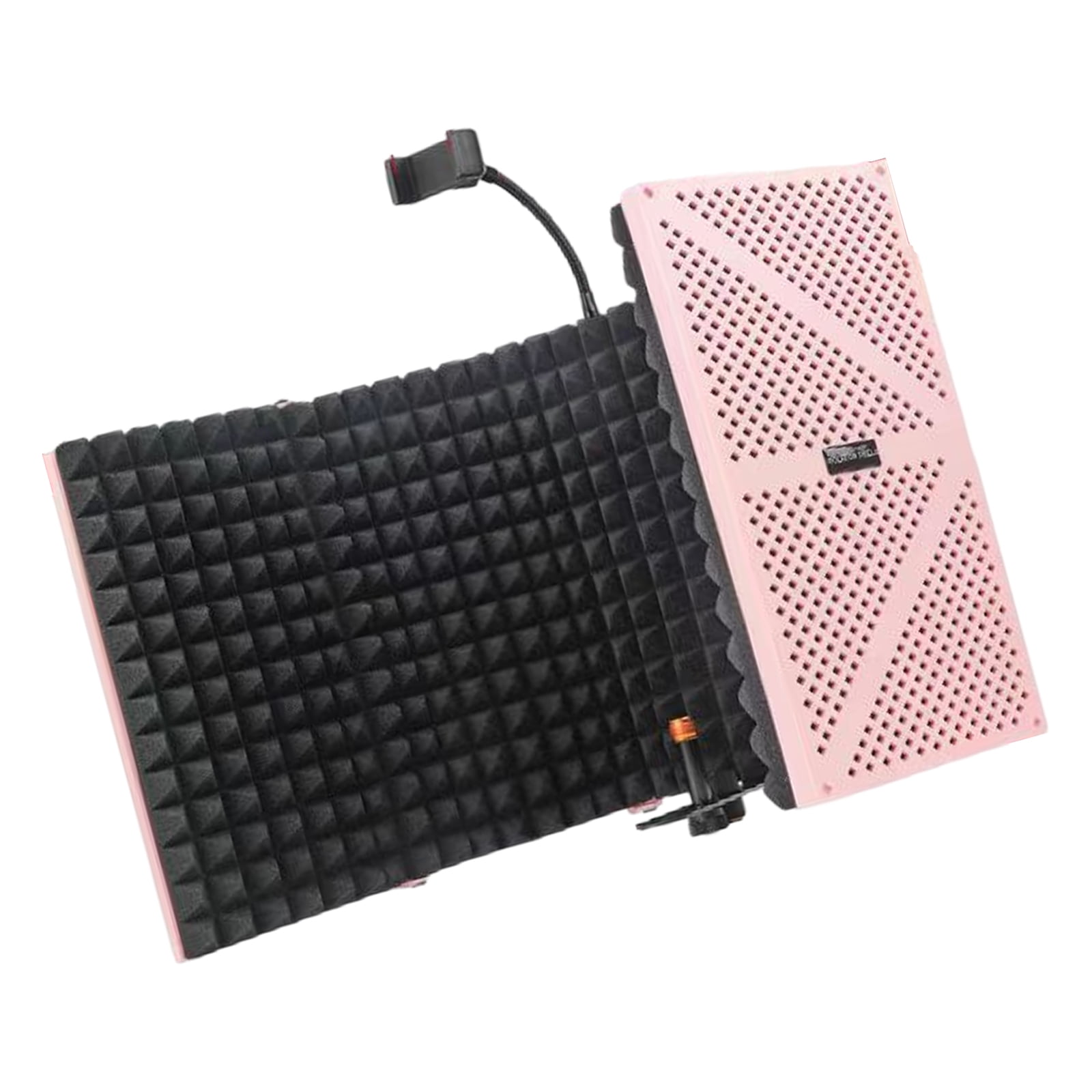 RUISINERY Microphone Isolation Shield Foldable Sound Reflector for ...