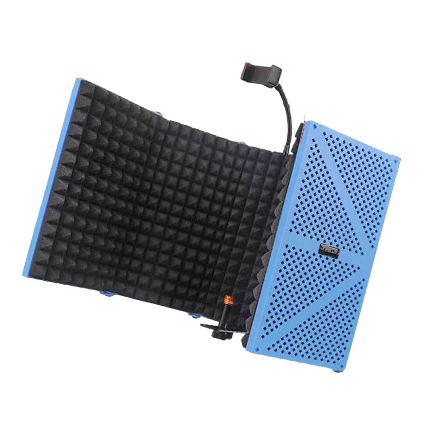 RUISINERY Microphone Isolation Shield Foldable Sound Reflector for ...