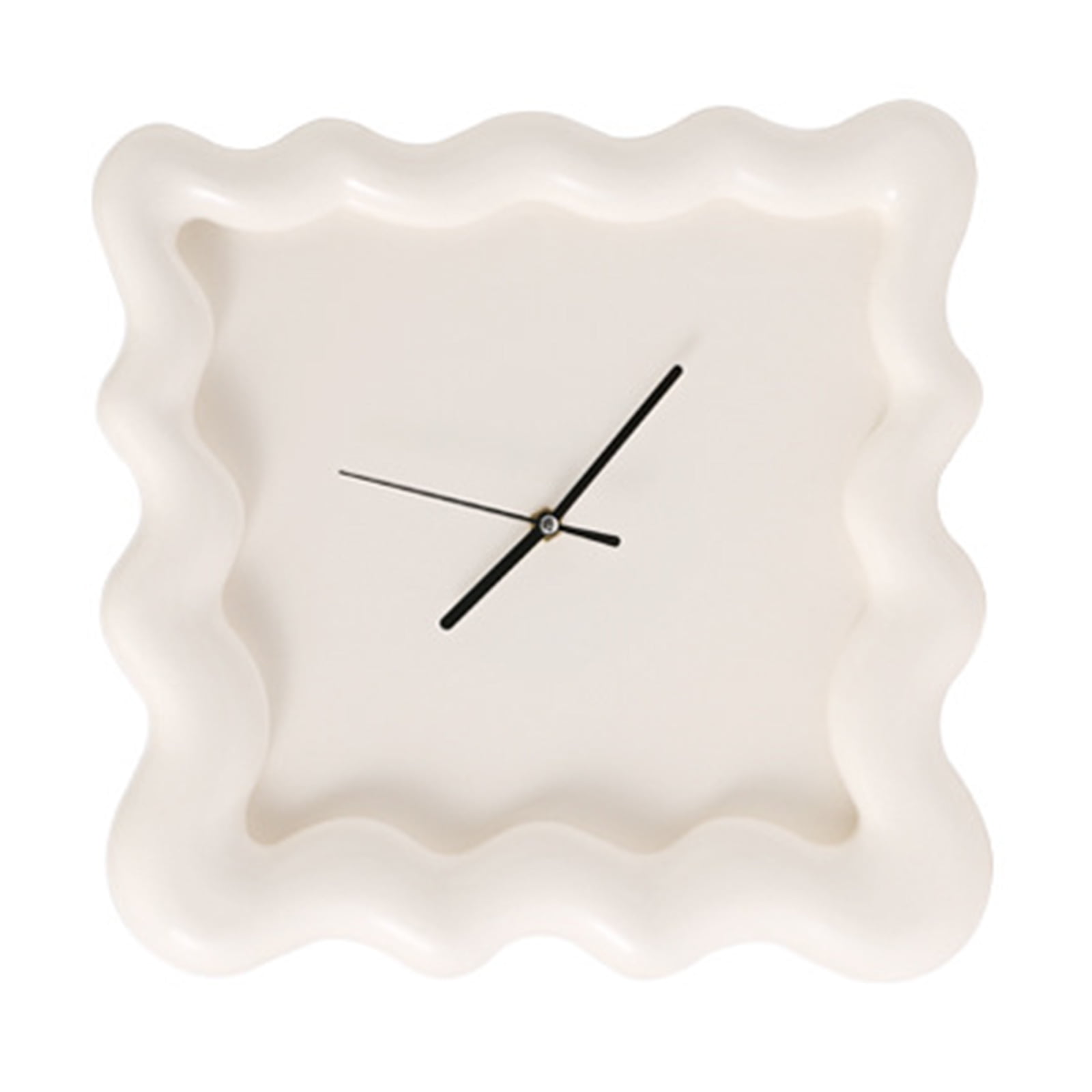 RUISINERY Modern simple Wall Clock Art Decoration For Living Room Quiet ...