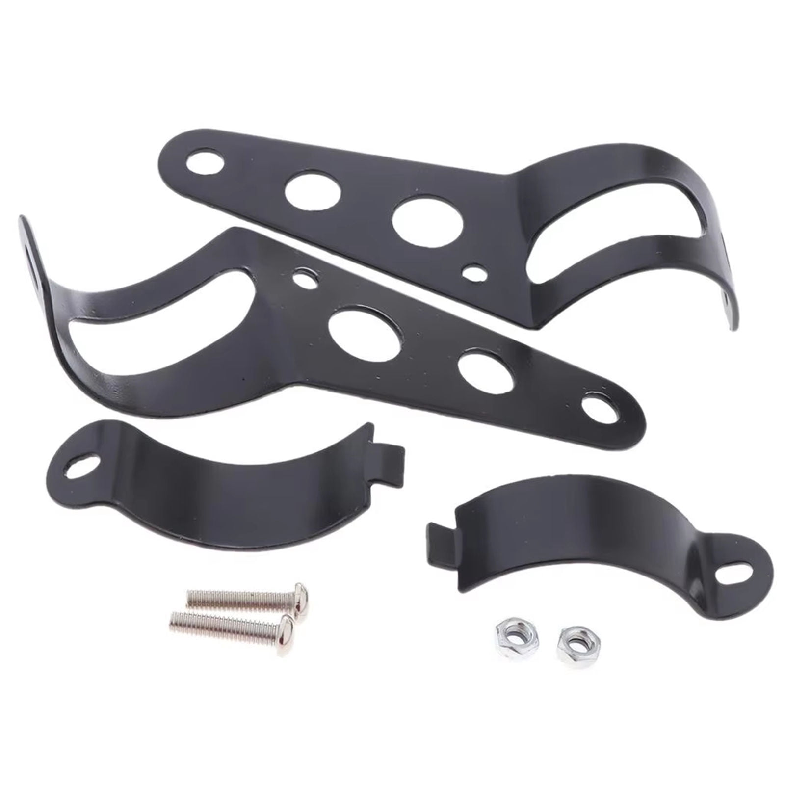 RUISINERY Motorcycle Headlight Mount Bracket Holder Adjustable Aluminum ...