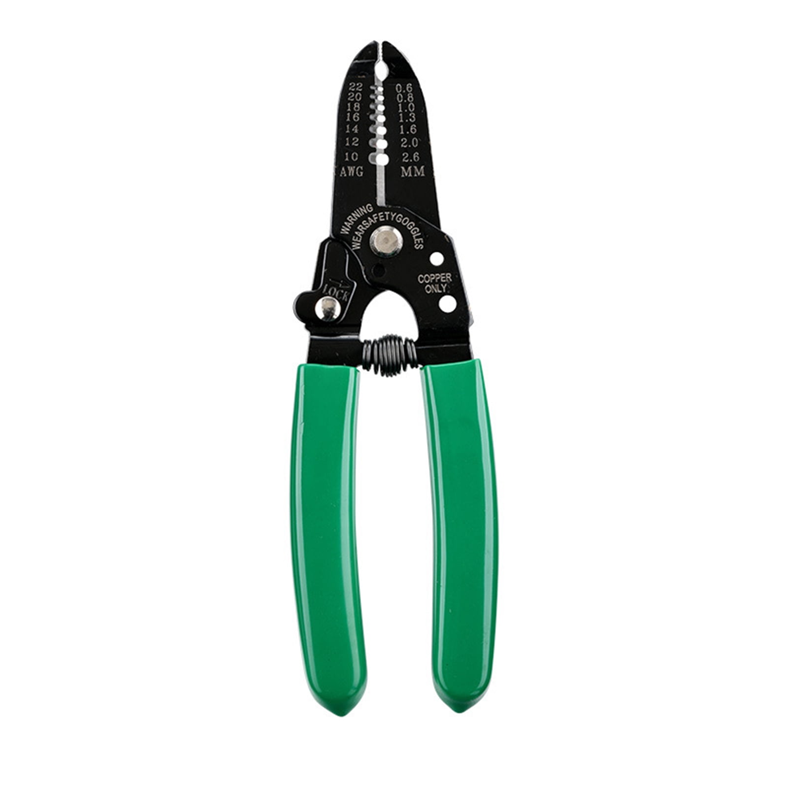RUISINERY Multipurpose Electrician Wire Stripper Crimping Pliers Carbon ...