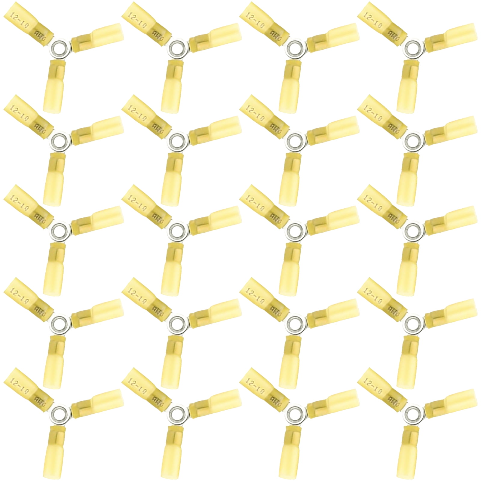RUISINERY Multipurpose Pack of 20 Thickened Sturdy Brass Round Wire ...