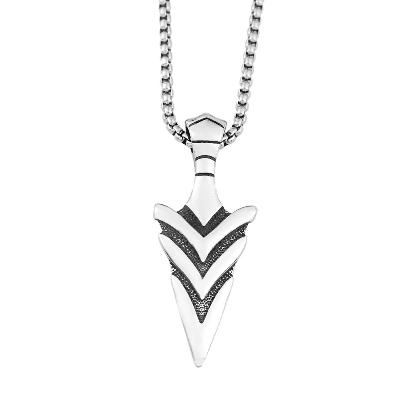 RUISINERY Norses Mythology Odin's Speared Pendant Gungnir Necklace for ...