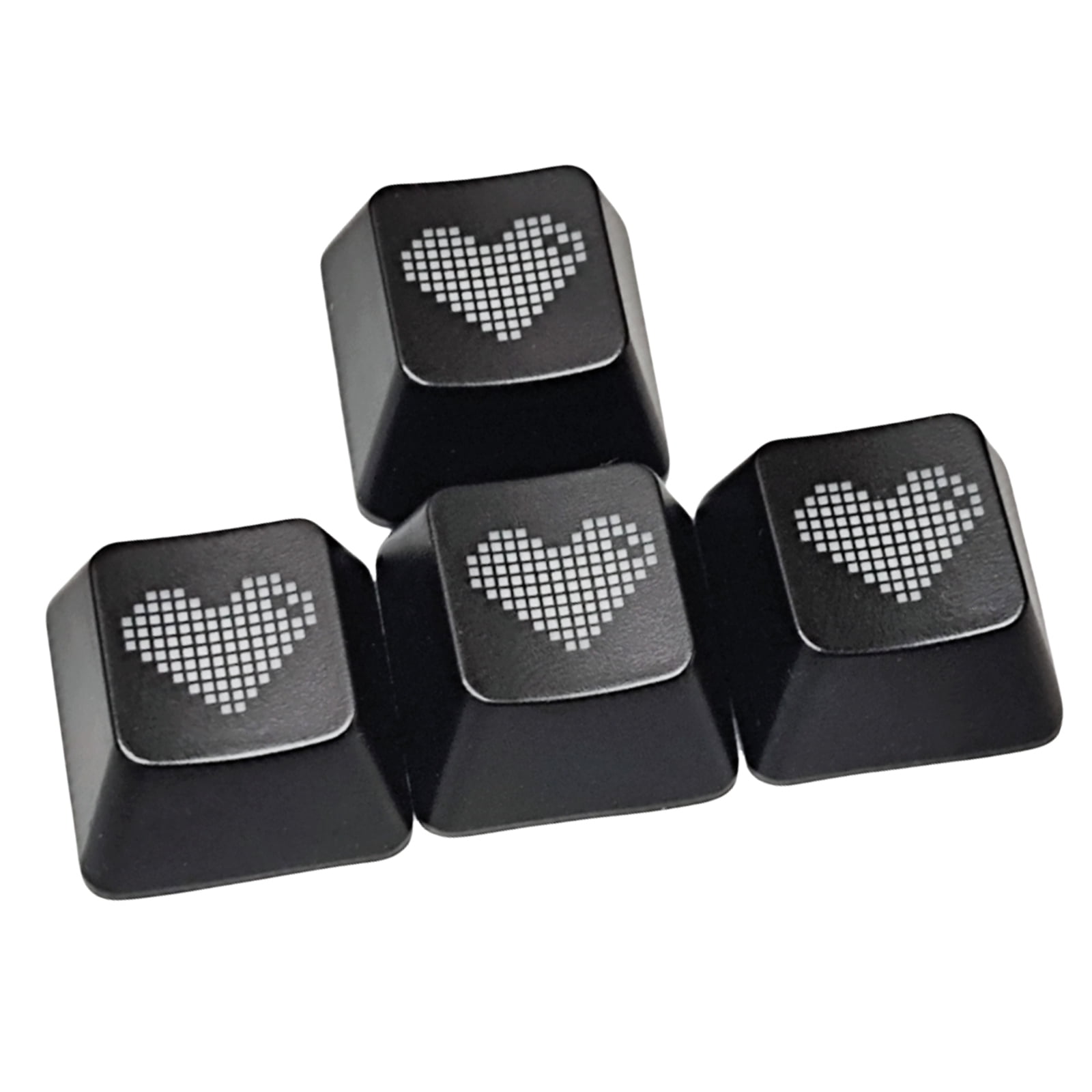 RUISINERY OEM Heart Shaped Translucent Keycap Set Enhances Keyboard ...
