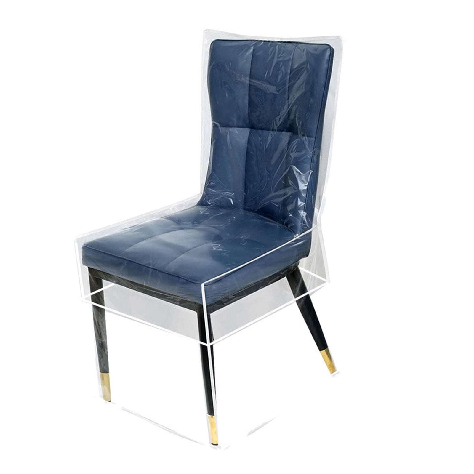 RUISINERY PVC Dining Chair Guard Clear Chair Protector Transparently ...