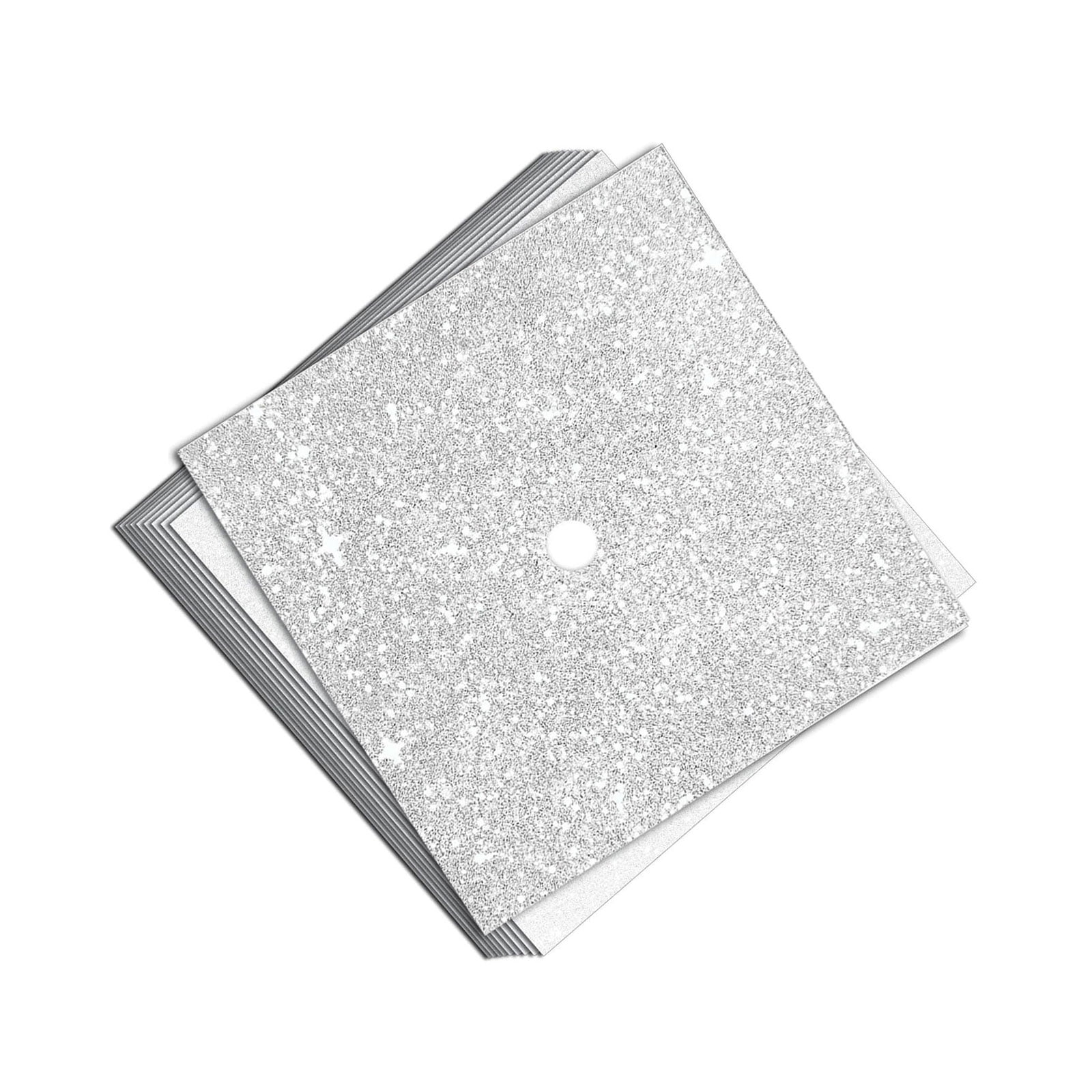RUISINERY Pack of 10 Glitters Cardstock Sheets Graduation Caps ...