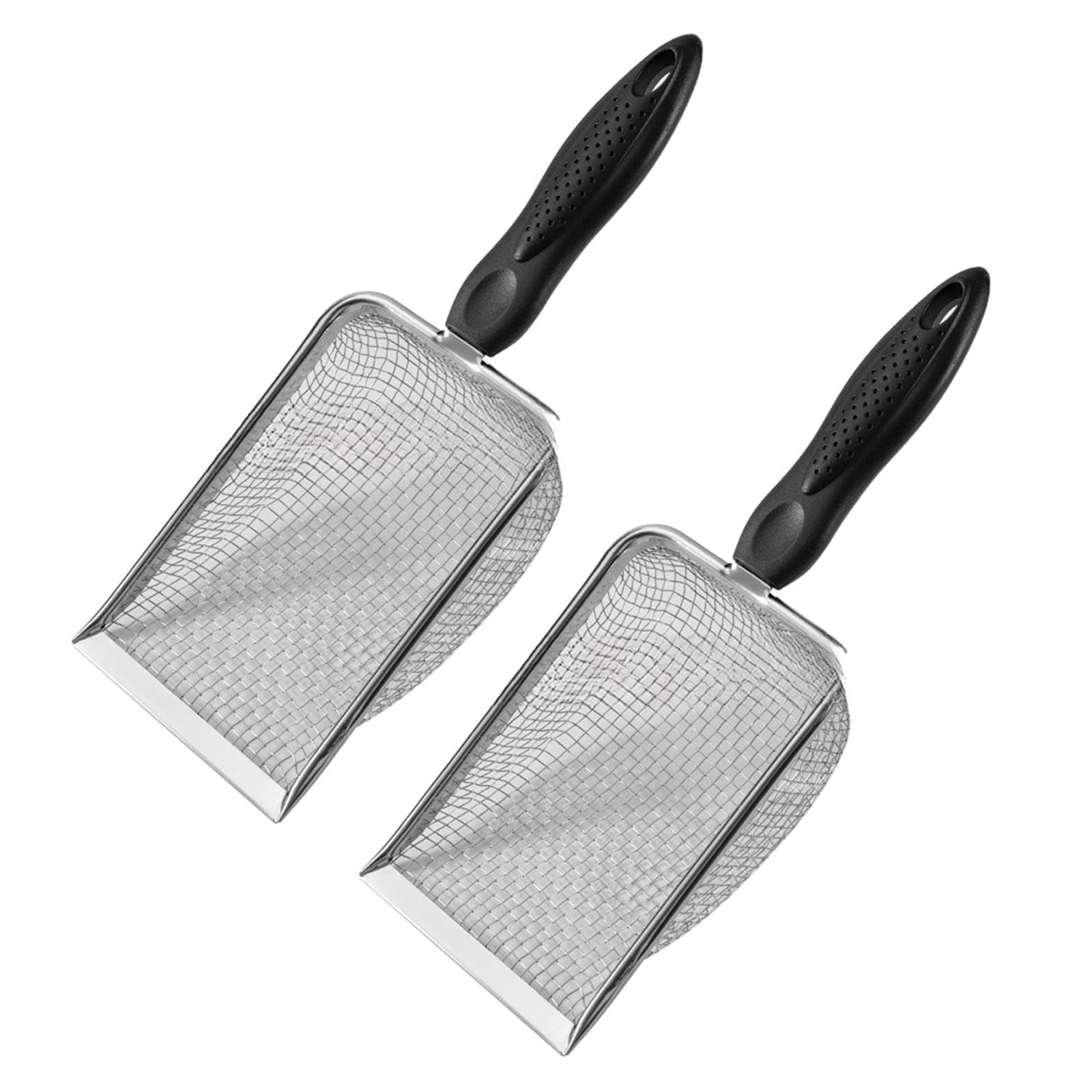 RUISINERY Pack of 2 Garden Soil Sieve Sand Soil Compost Sieve with ...