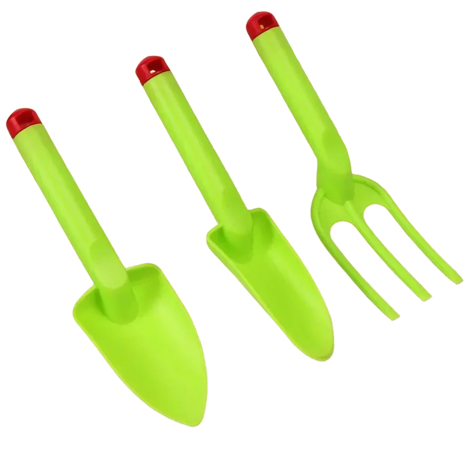 RUISINERY Pack of 3 Kids Sand Digging Set Includes Shovels and Fork ...