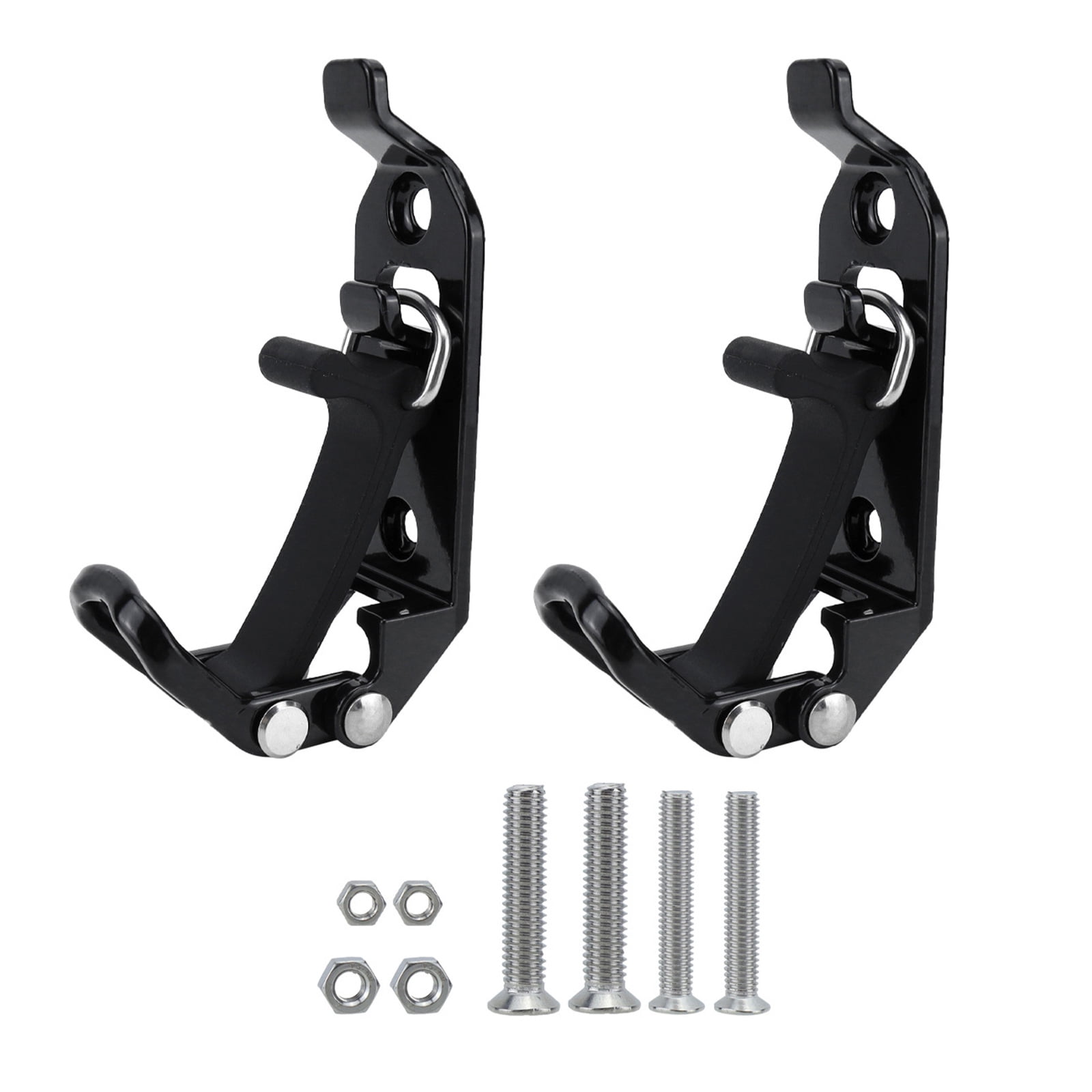 RUISINERY Pair Shovel Mount for Roof Rack Metal Rubber Clamps Quick ...