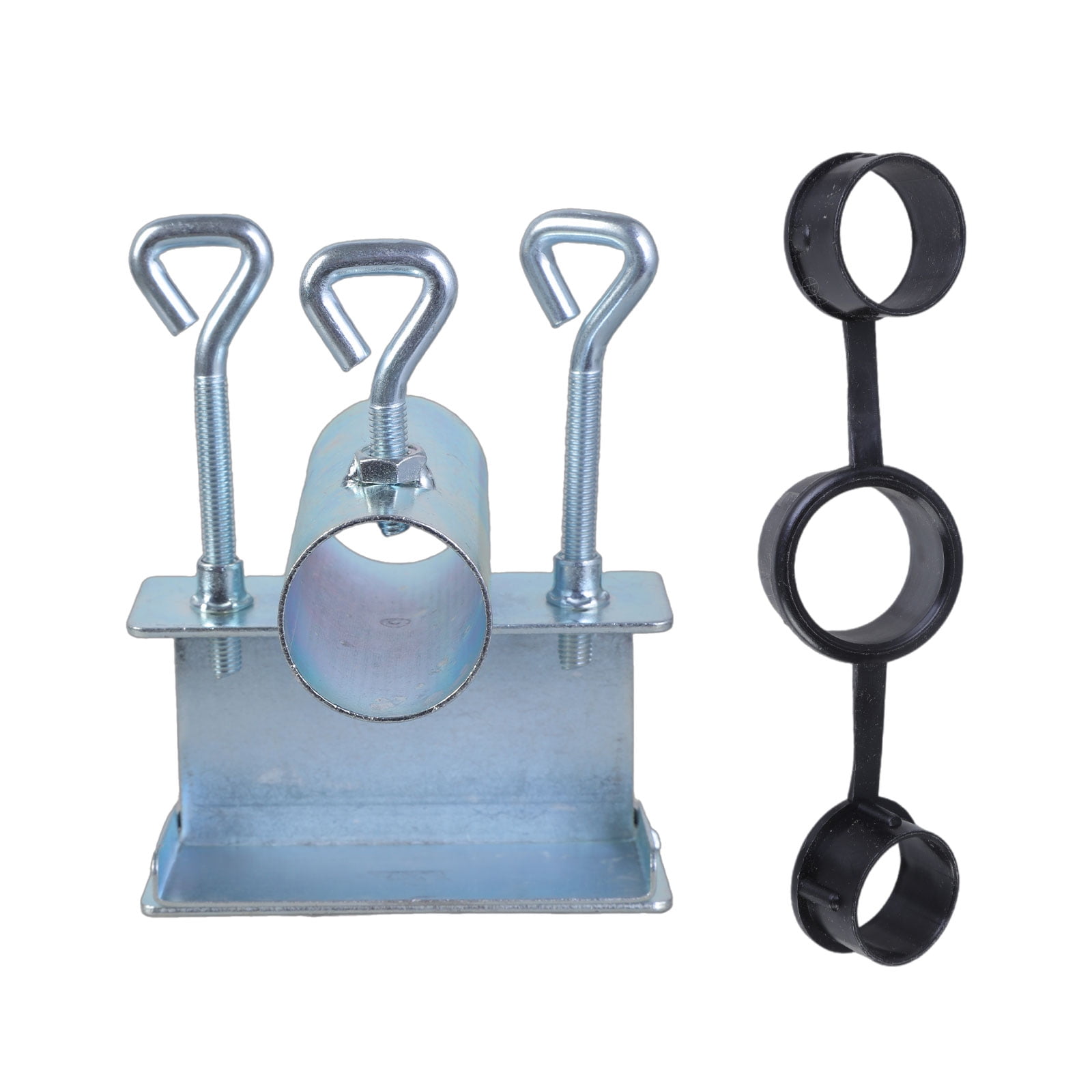 RUISINERY Parasol Stand and Rings Sunshade Attachment for Balcony ...