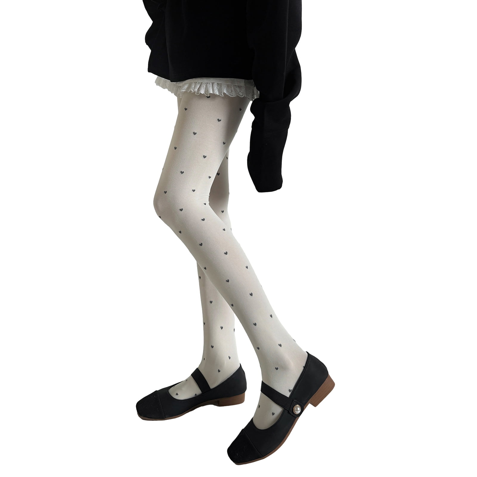 RUISINERY Patterned Pantyhose Halloween Cosplay Costume Thigh High ...