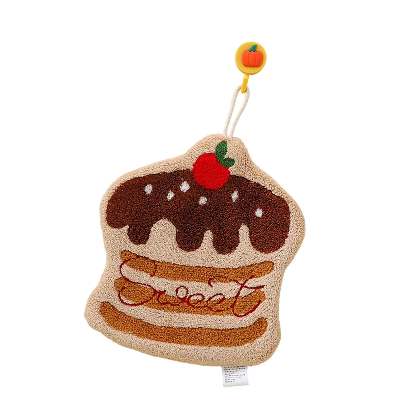 RUISINERY Plushes Hand Towels Cake Themed Quick Drying Cloth Rag for ...