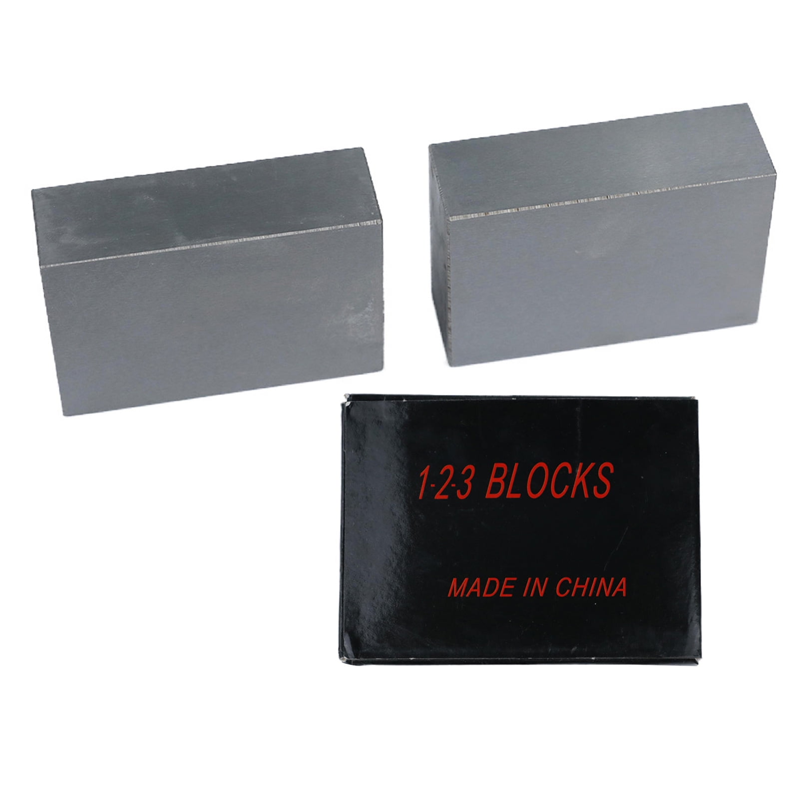 RUISINERY Precisions Blocks Set Not Holes Designs High Accuracy 1x2x3 ...